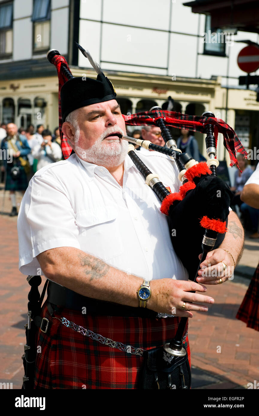 Scottish bagpipes hi-res stock photography and images - Alamy