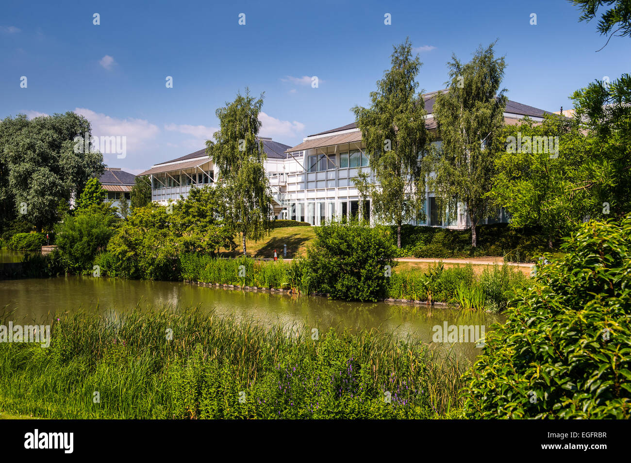 Stockley Park Business Units Stock Photo - Alamy