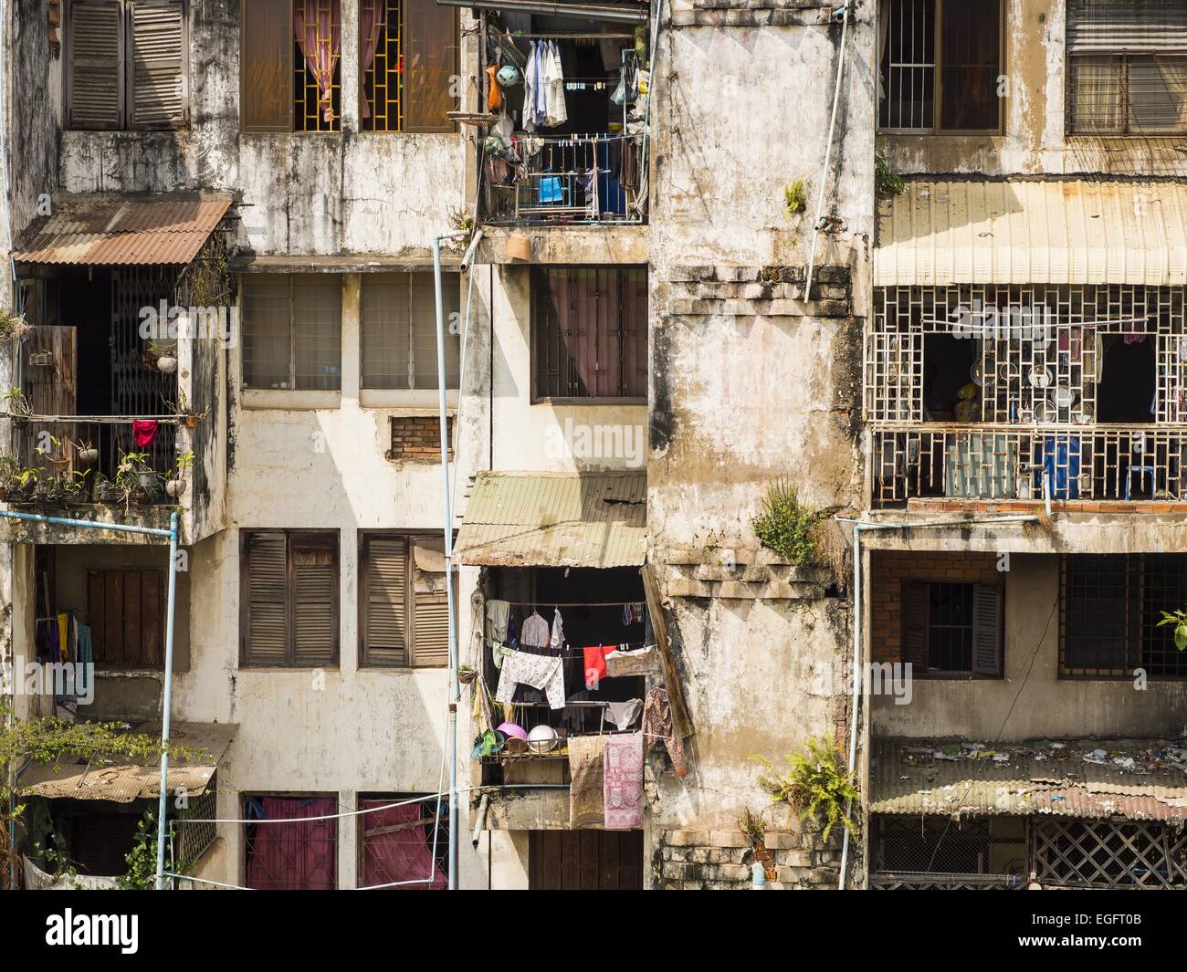 Phnom Penh, Phnom Penh, Cambodia. 24th Feb, 2015. Exterior of the White ...