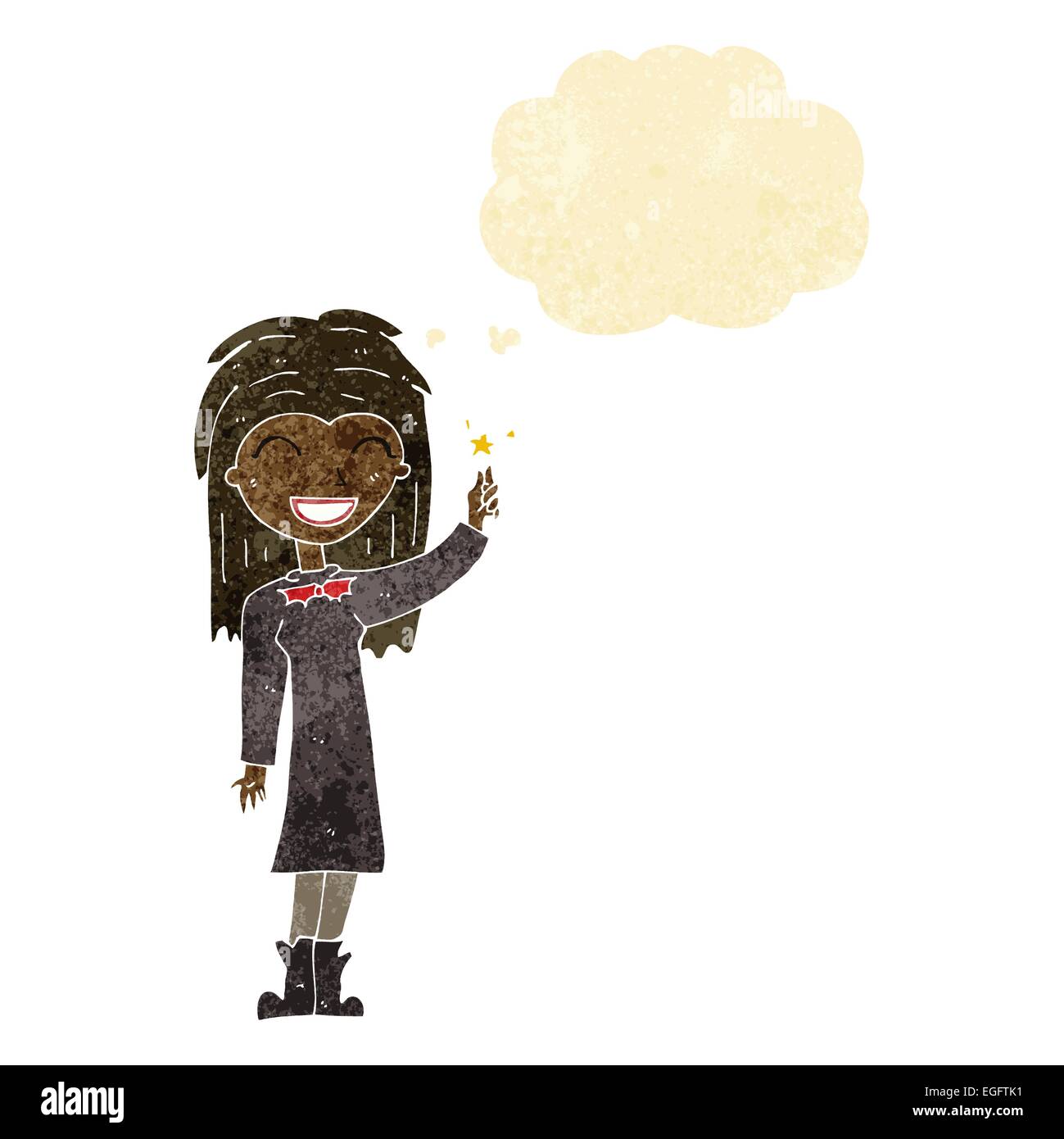 Girl bubble magic Stock Vector Images - Alamy