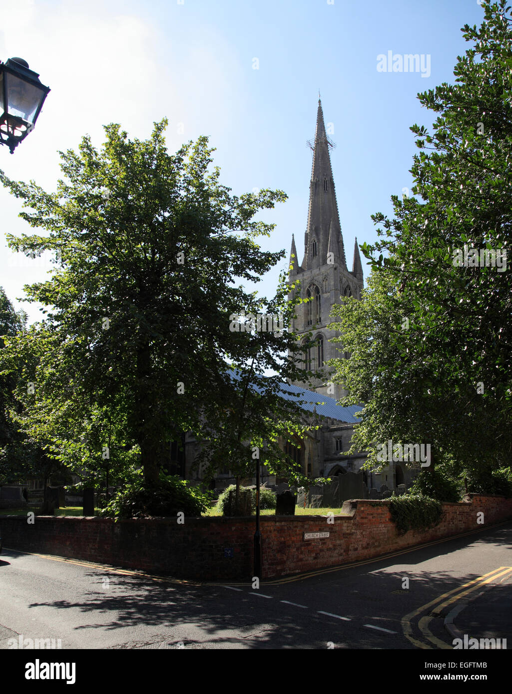 St wulfram's church, grantham, hi-res stock photography and images - Alamy