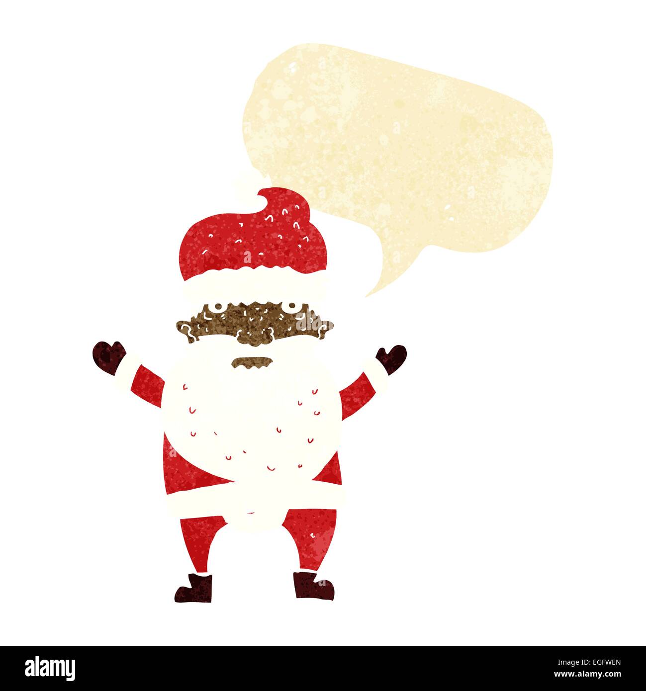 Cartoon grumpy santa hi-res stock photography and images - Alamy