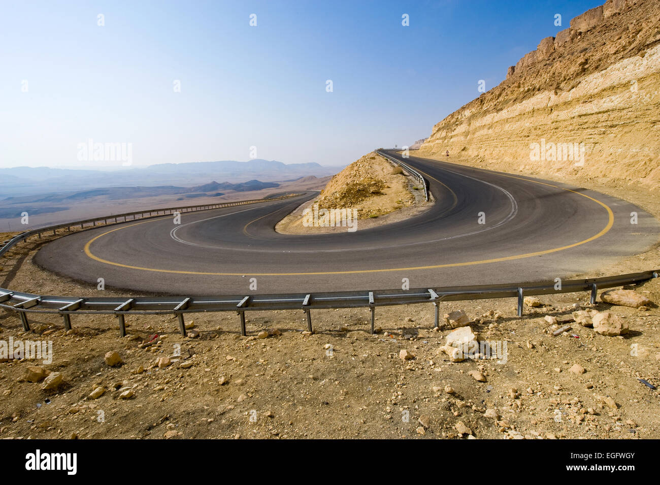 Turn descent on road hi-res stock photography and images - Alamy