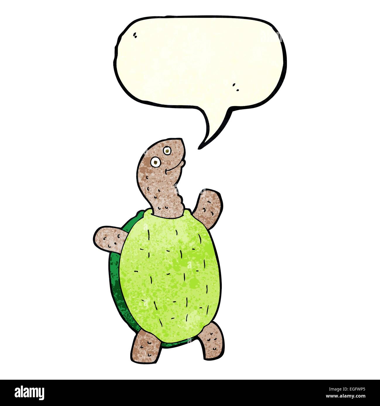 Cartoon happy turtle bubble hi-res stock photography and images - Alamy