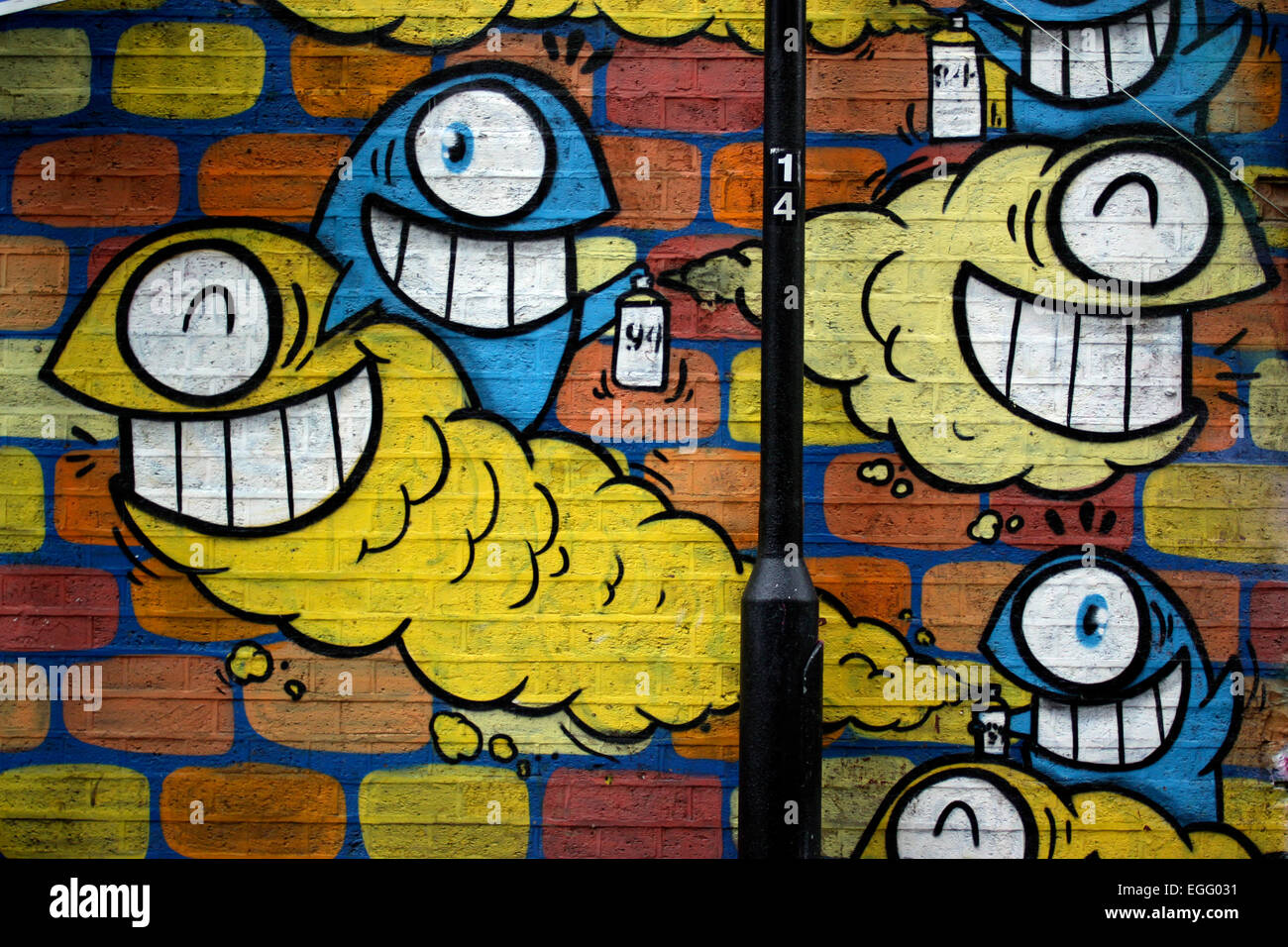 Graffiti on wal hi-res stock photography and images - Alamy