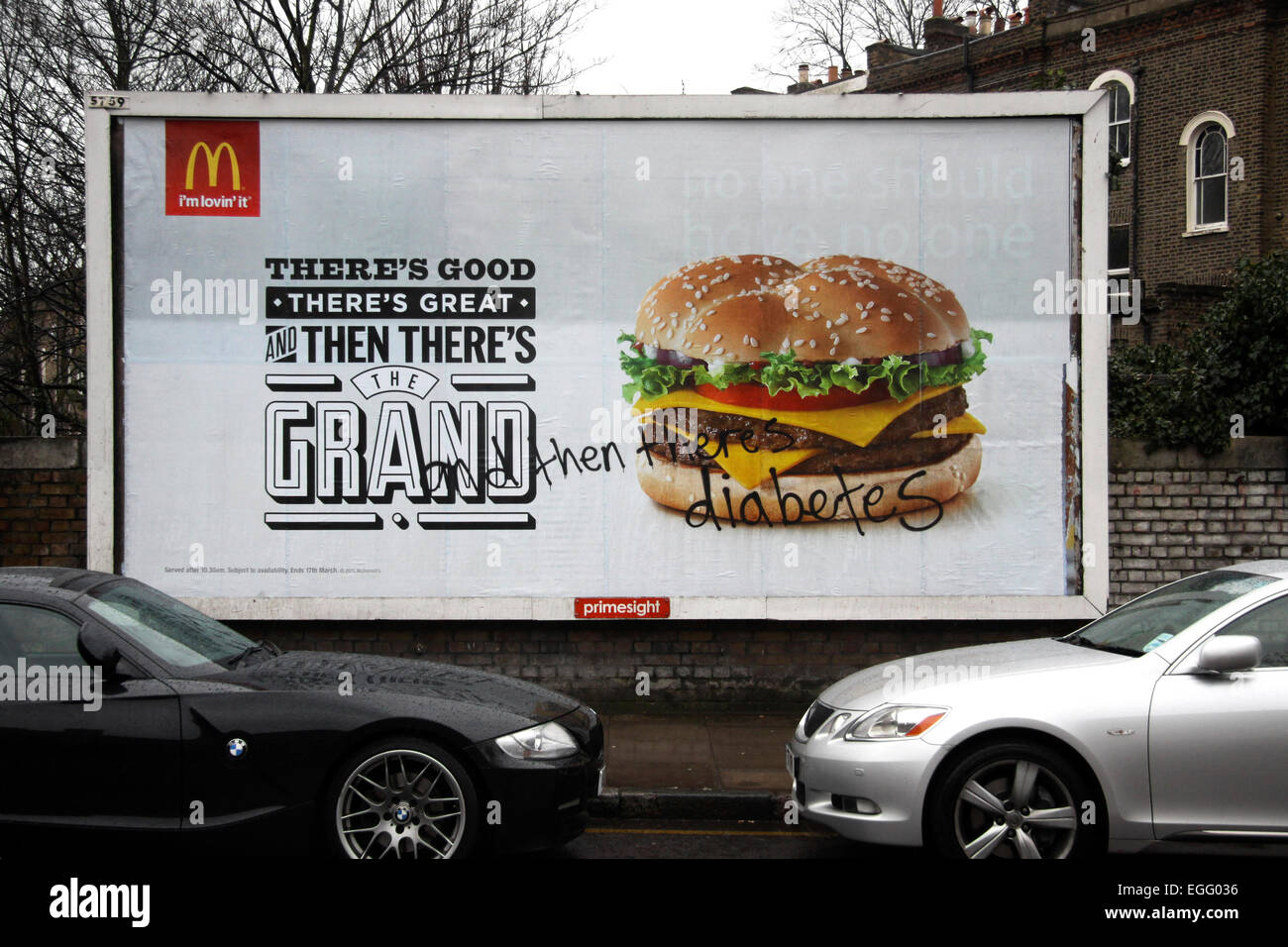 Mcdonalds billboard hi-res stock photography and images - Alamy