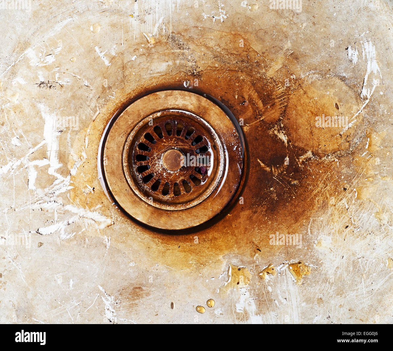 grunge old dirty metal rusty sink background Stock Photo - Alamy