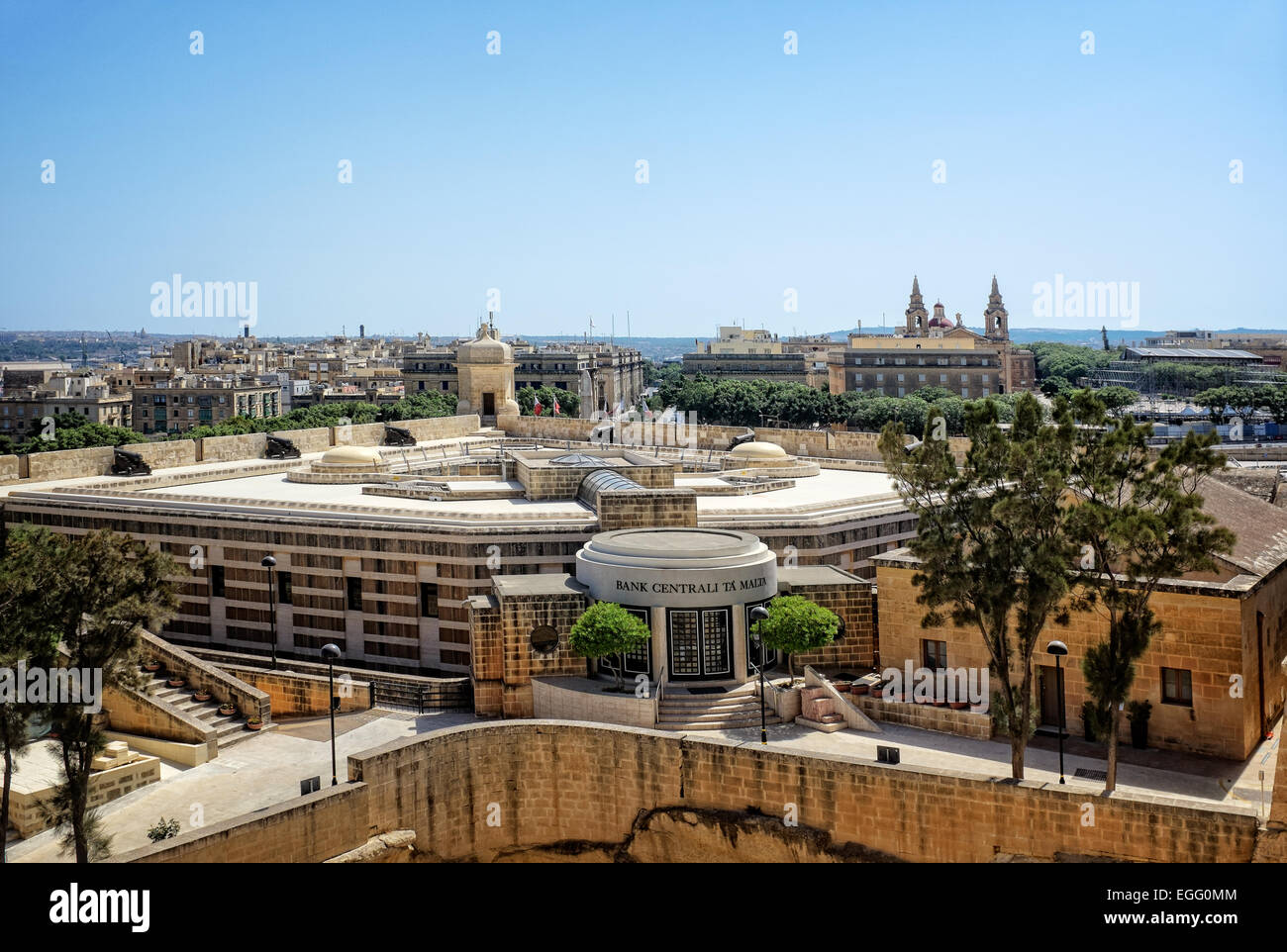 Central bank valletta hi-res stock photography and images - Alamy