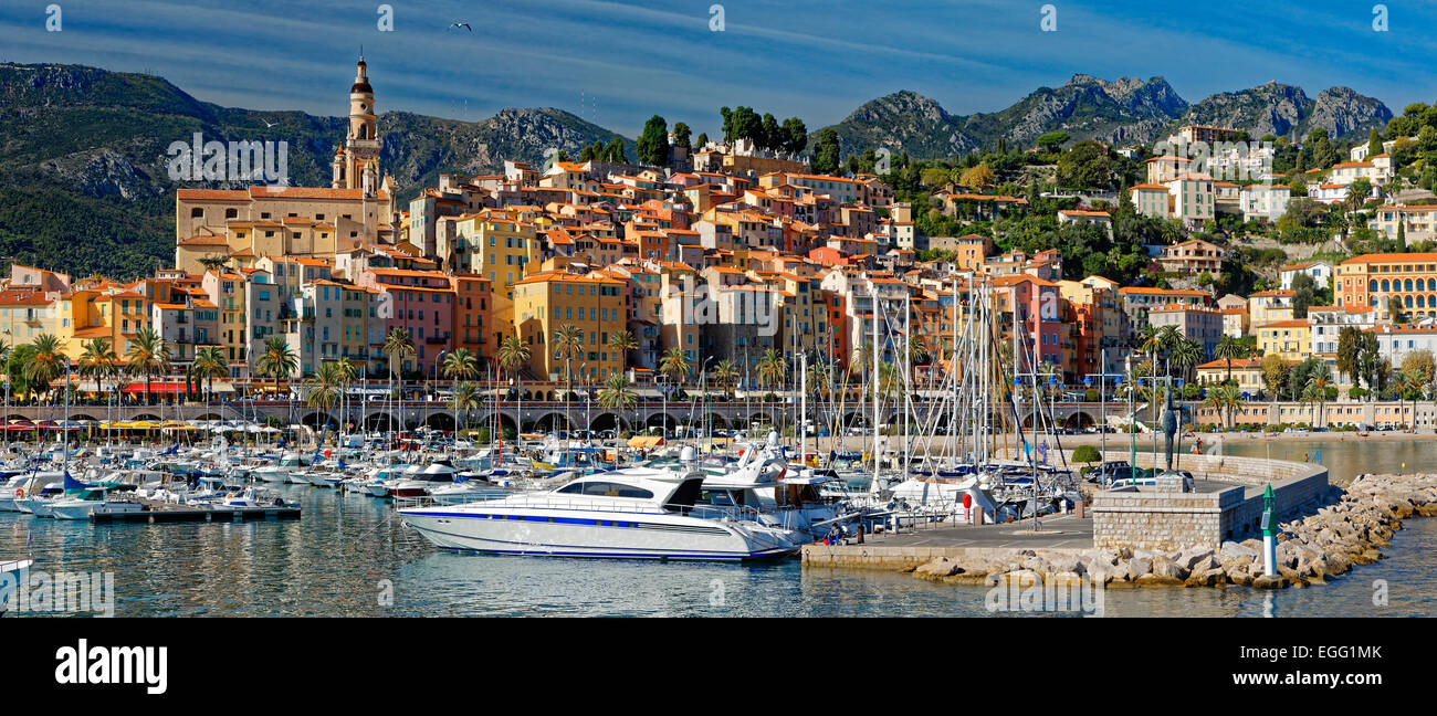 Harbour french riviera hi-res stock photography and images - Alamy