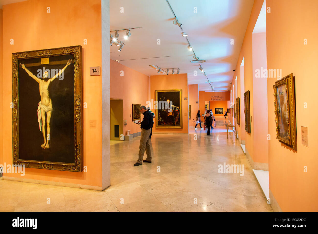 Madrid, Thyssen-Bornemisza Museum Stock Photo - Alamy