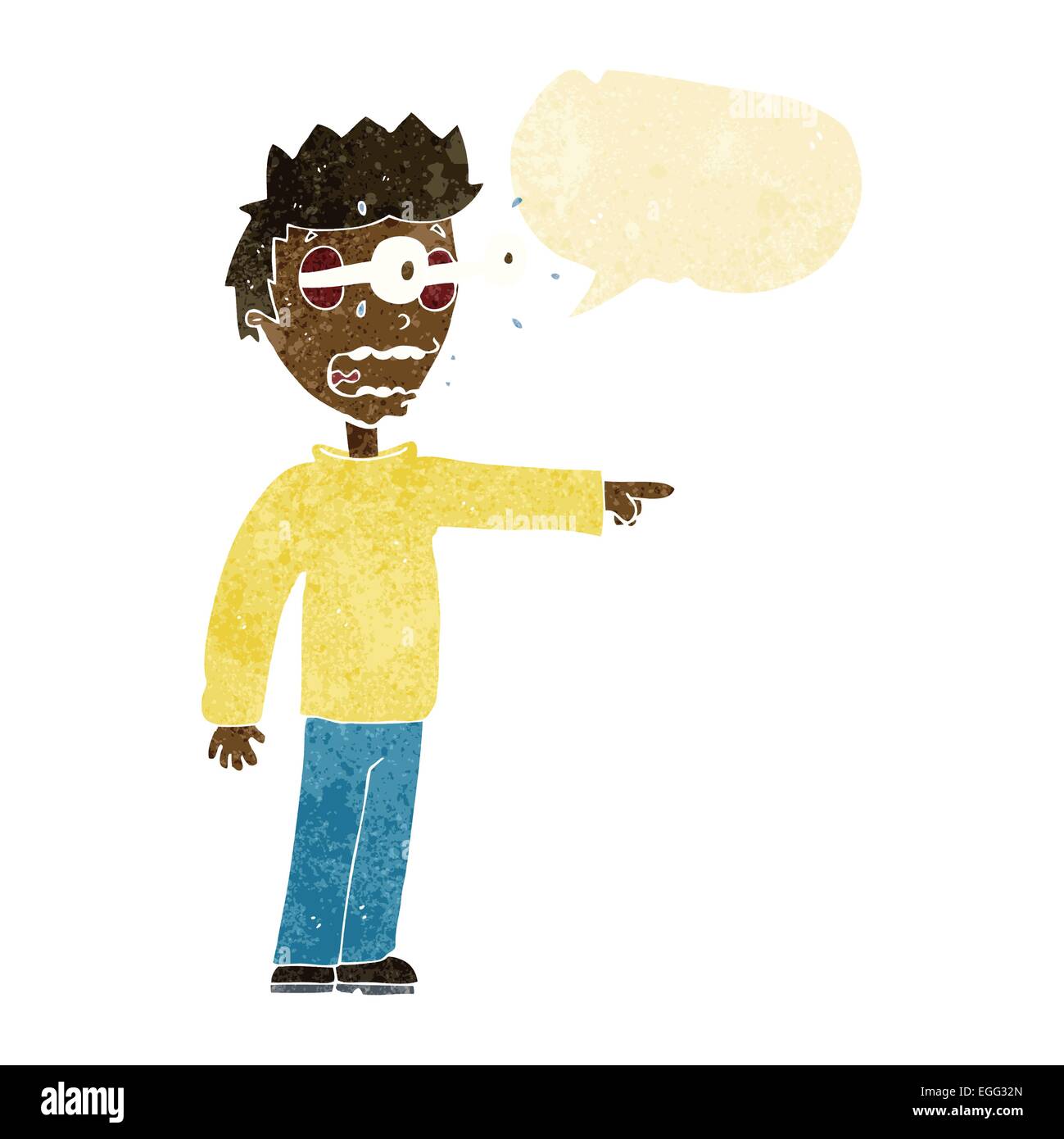 Cartoon boy pointing out Stock Vector Images - Alamy