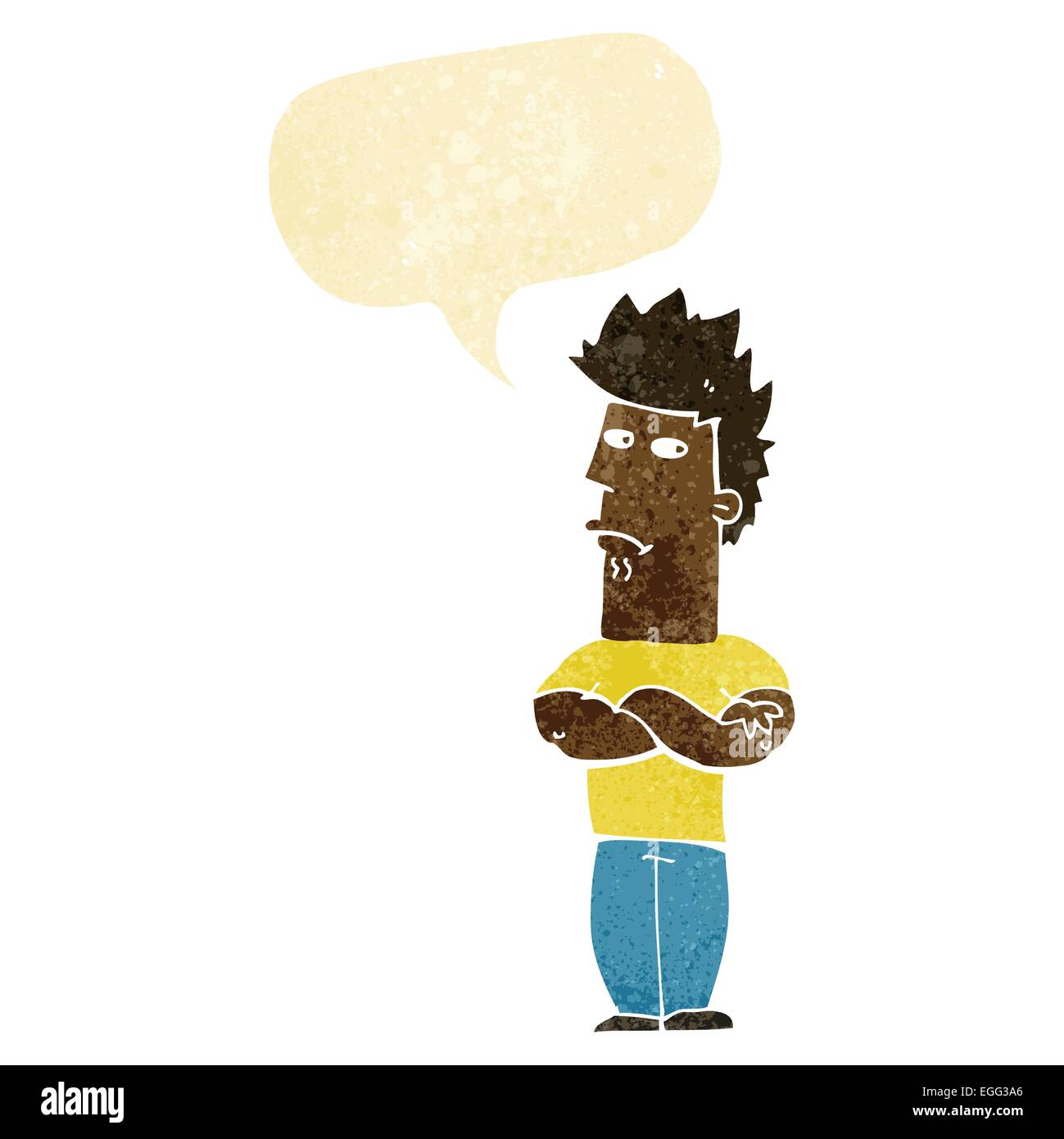 Sulking vectors Cut Out Stock Images & Pictures - Alamy