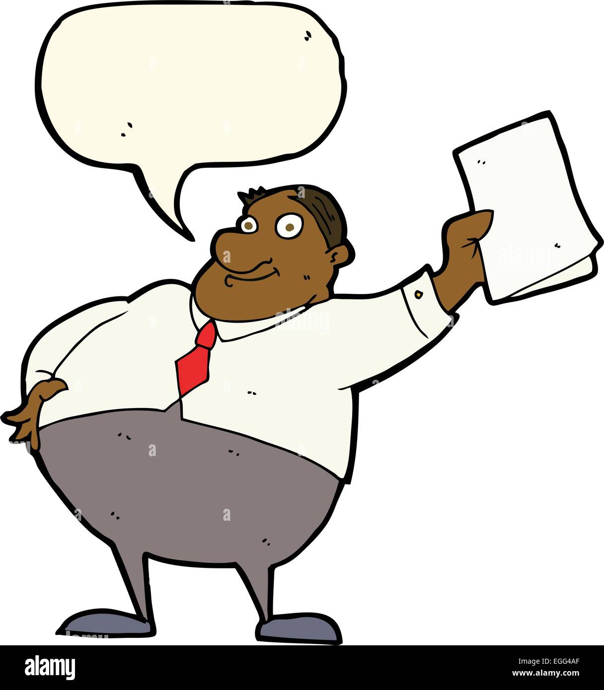 Papers talking Stock Vector Images - Alamy
