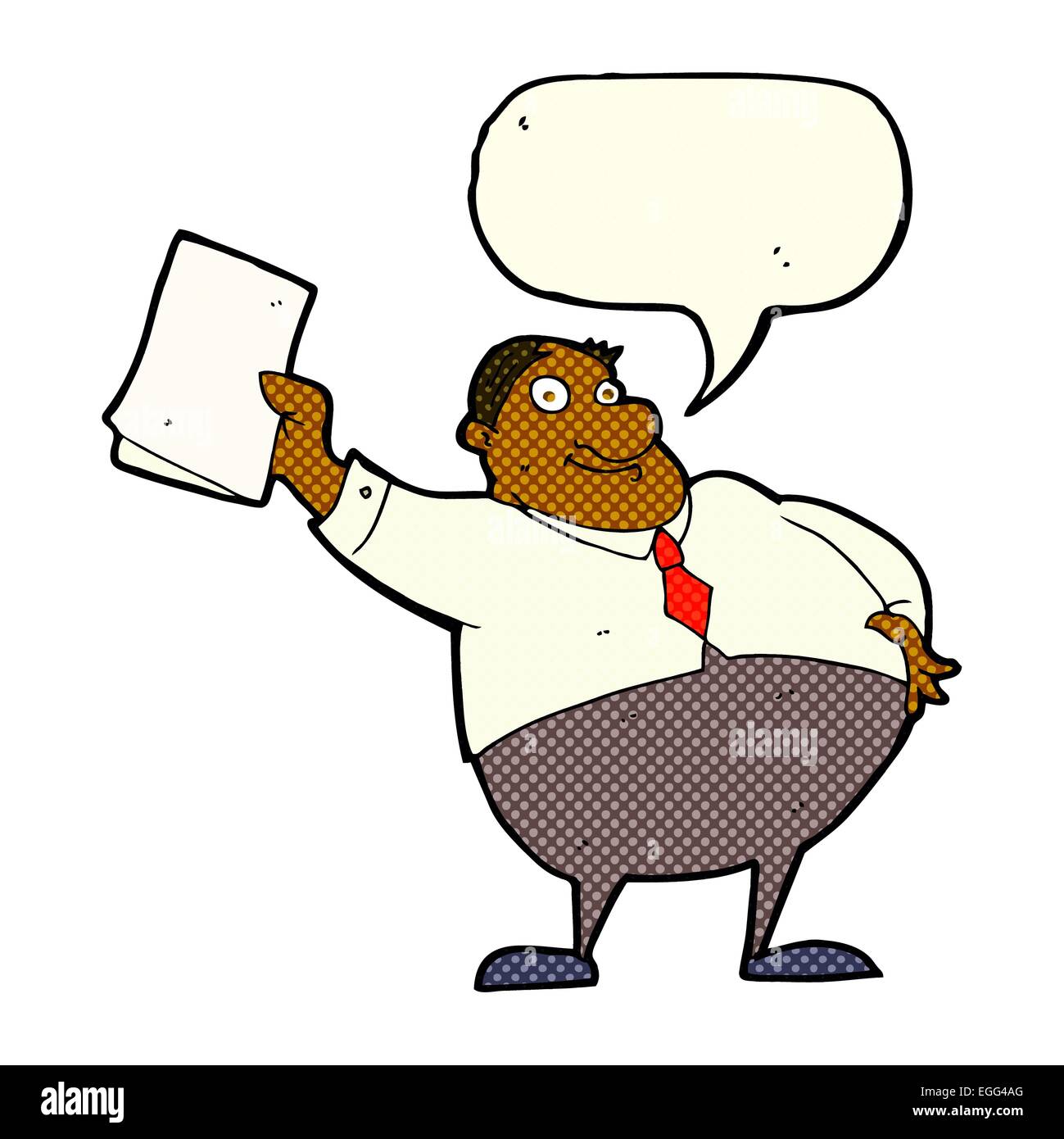 Papers talking Stock Vector Images - Alamy