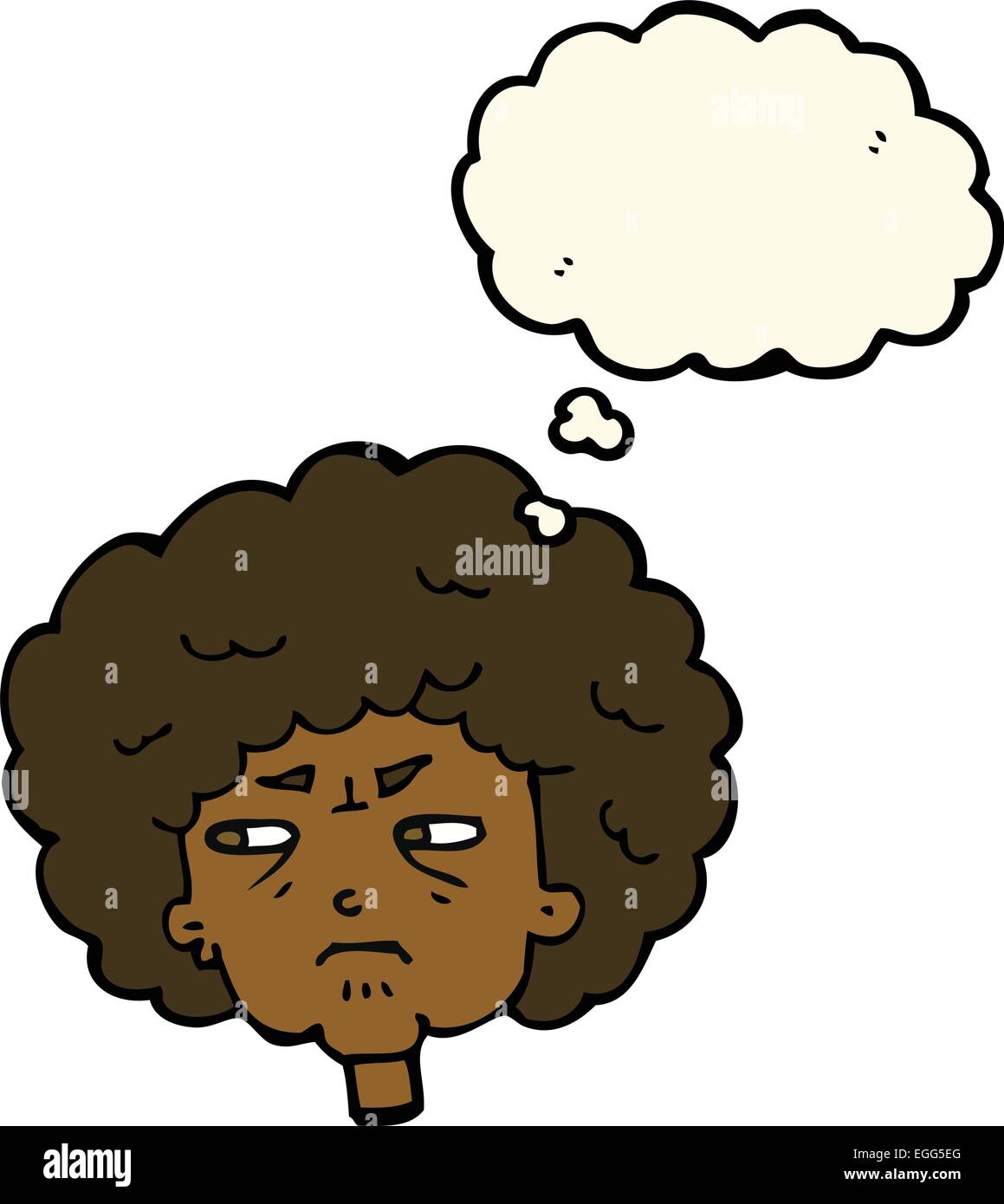 Cartoon bitter old woman hi-res stock photography and images - Alamy