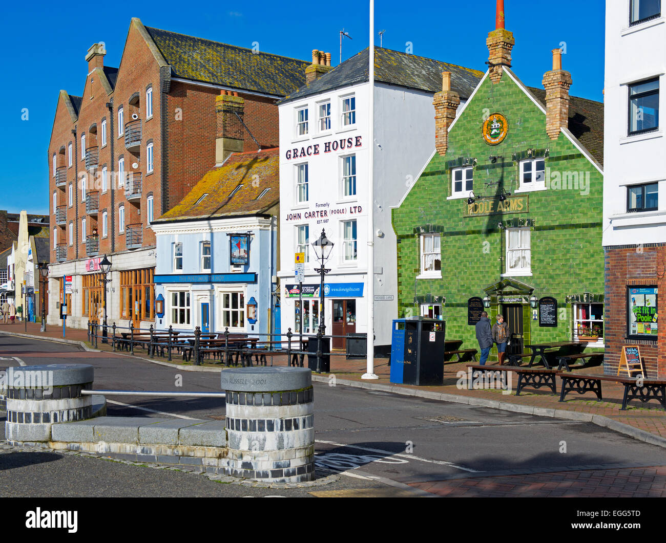 Pub poole quay dorset hi-res stock photography and images - Alamy