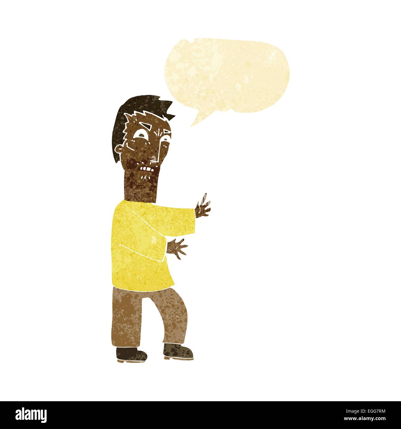cartoon angry man with speech bubble Stock Vector Image & Art - Alamy