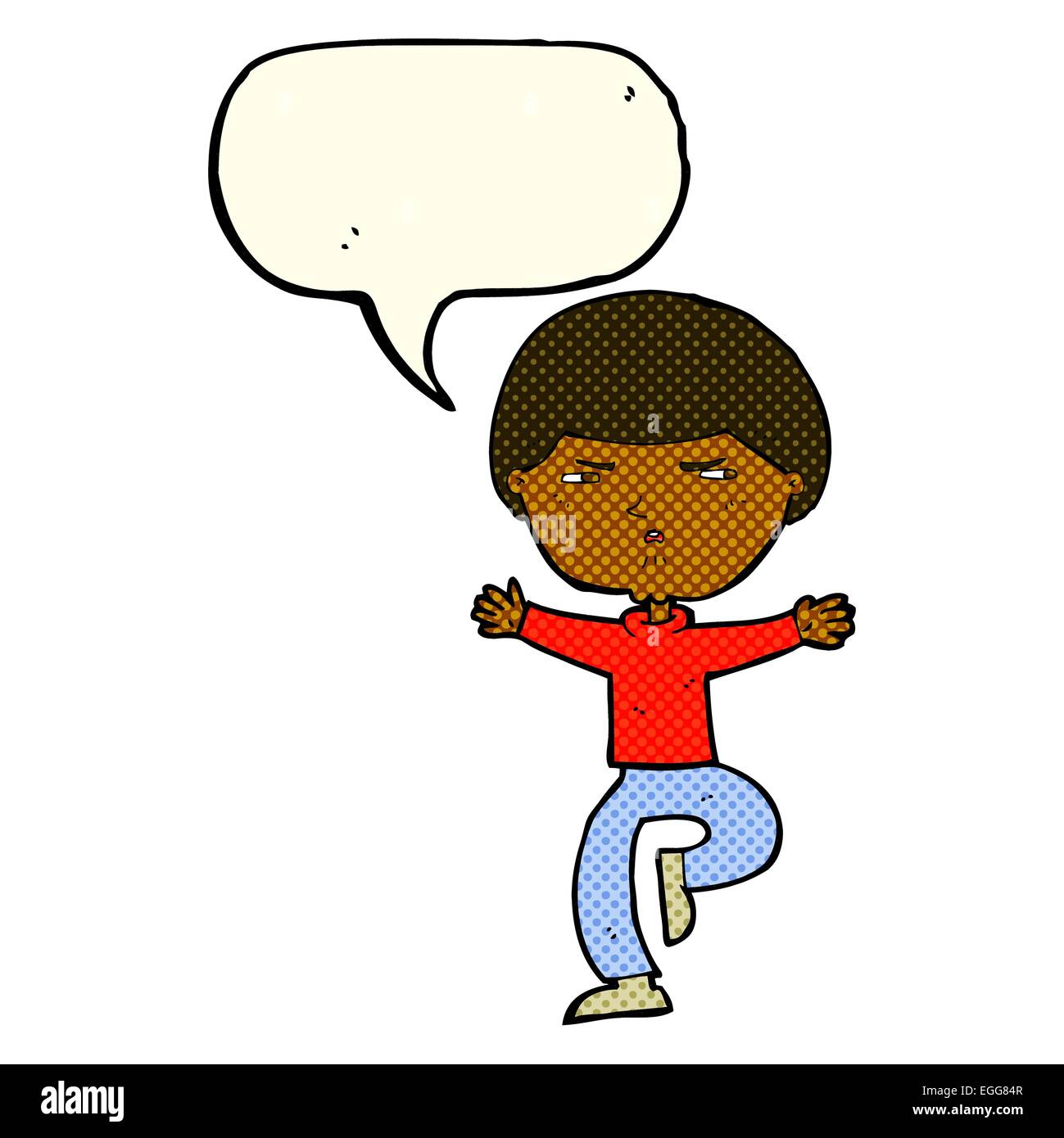 cartoon angry man with speech bubble Stock Vector Image & Art - Alamy