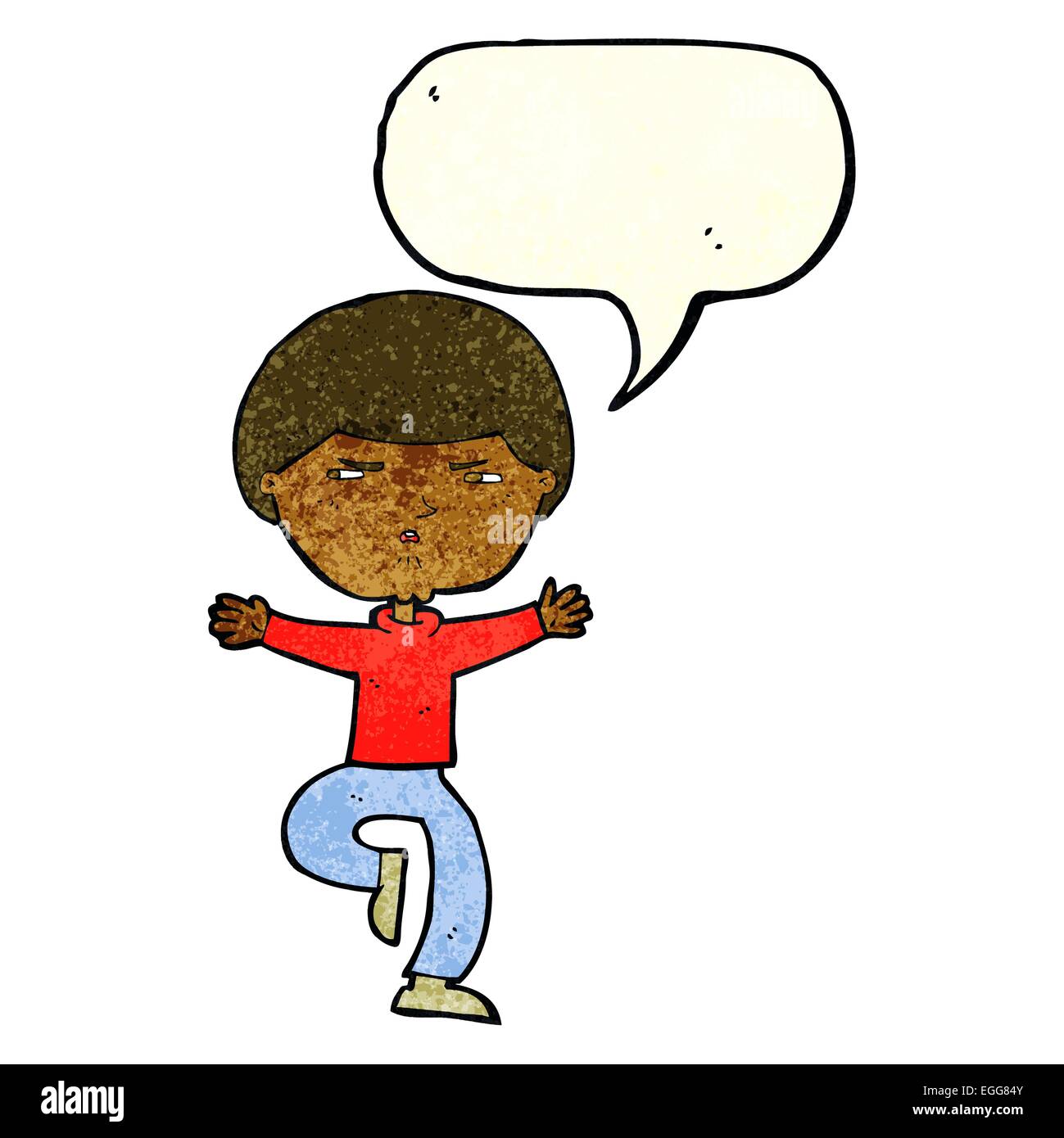 cartoon angry man with speech bubble Stock Vector Image & Art - Alamy