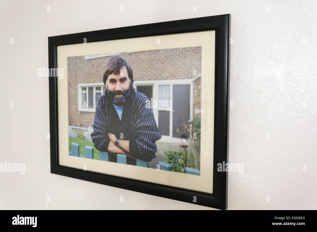 Belfast, 31/07/2012 - Photograph of George Best at his childhood home ...