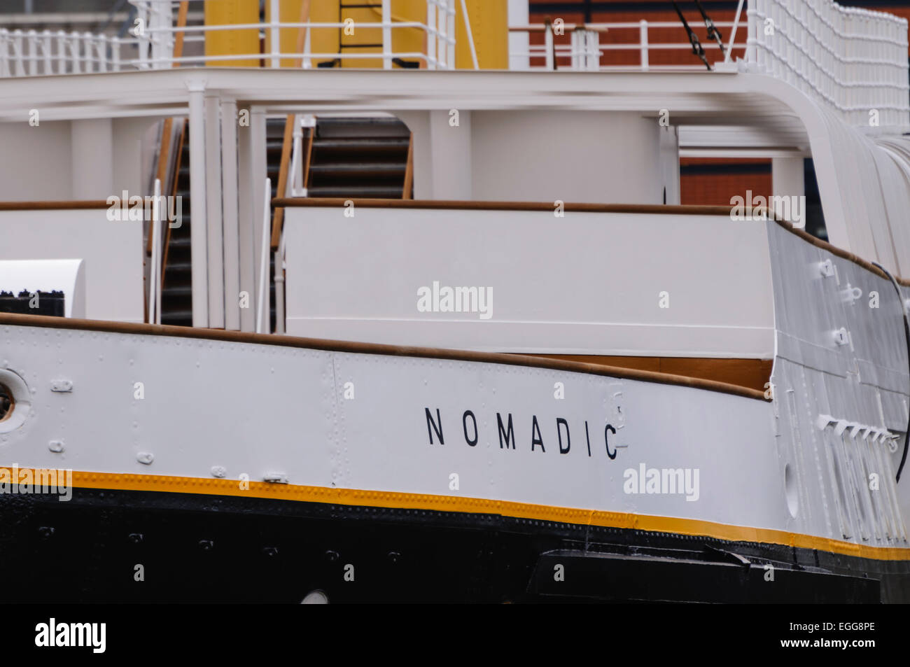 Rms titanic tender ship hi-res stock photography and images - Alamy