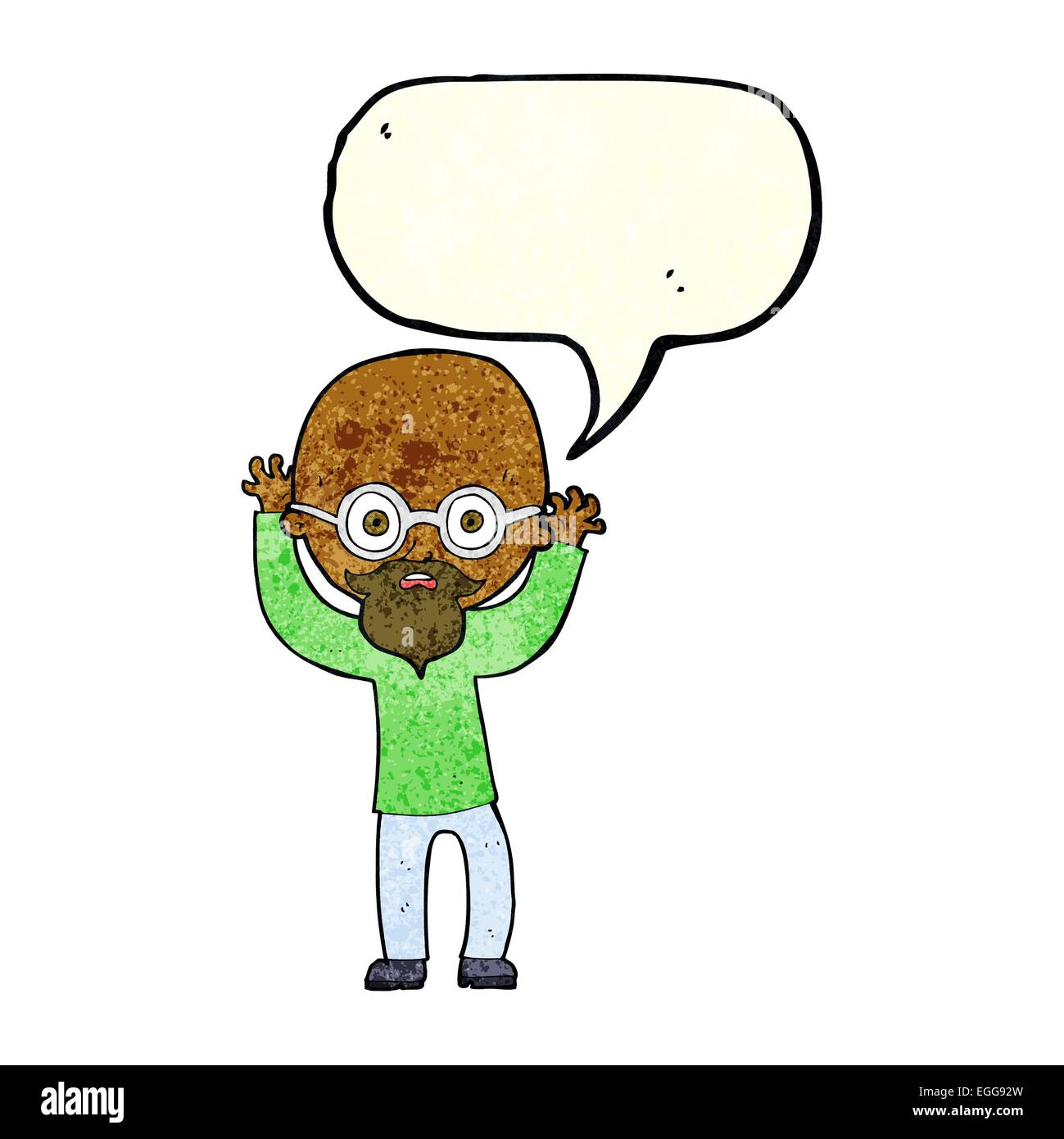 Cartoon Stressed Bald Man High Resolution Stock Photography and Images ...