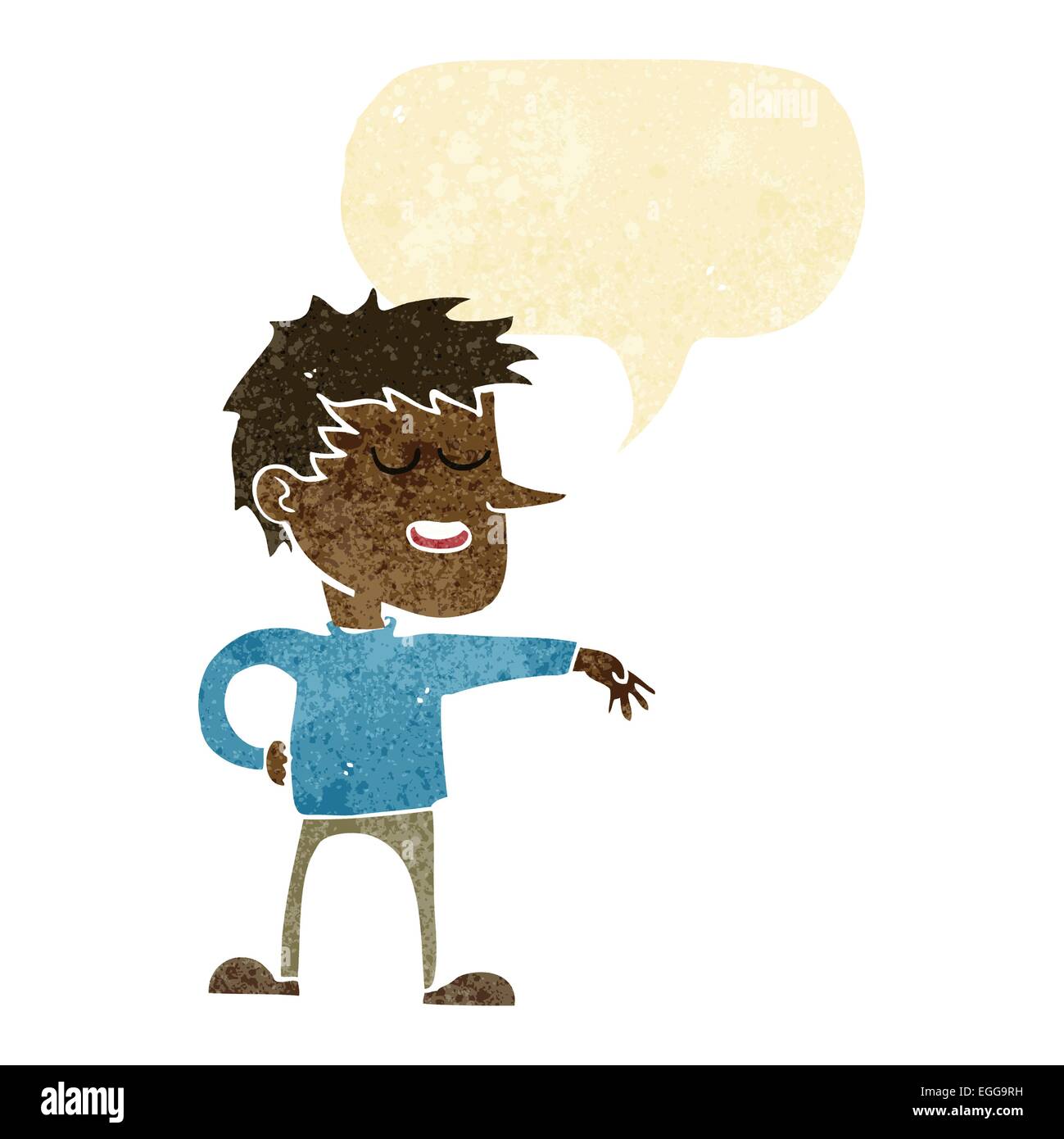 Male making speech Cut Out Stock Images & Pictures - Alamy