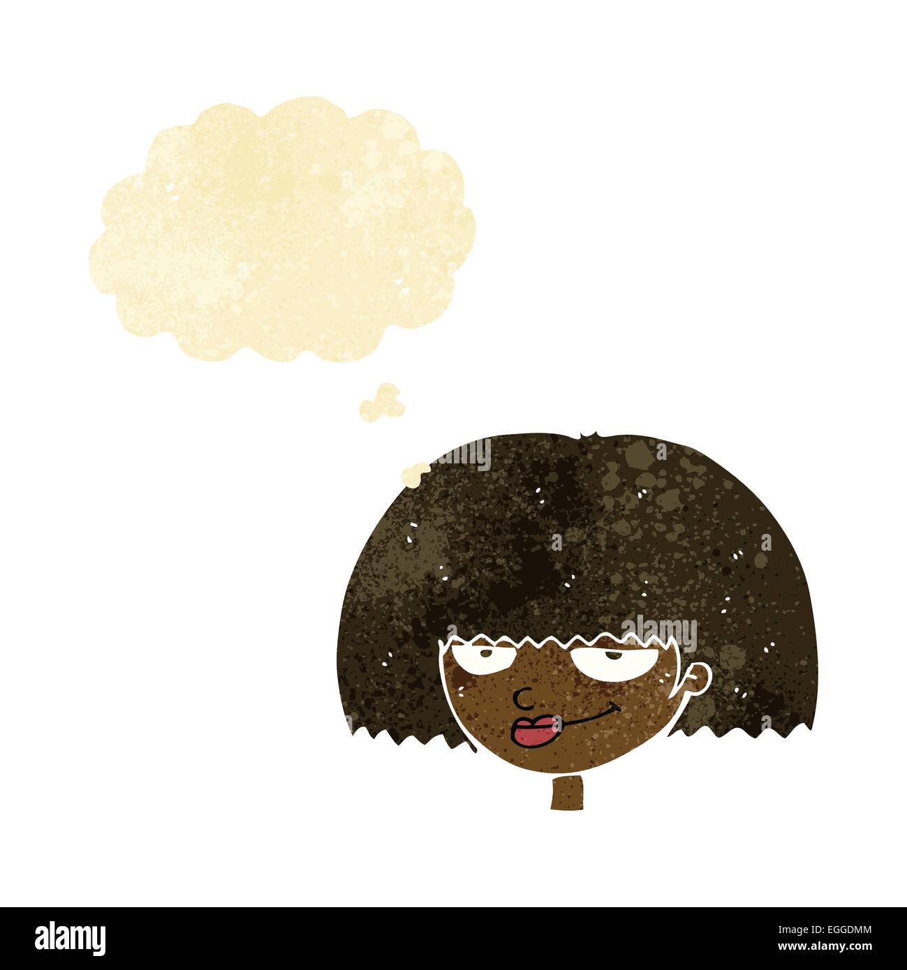 Cartoon mean female face hi-res stock photography and images - Alamy