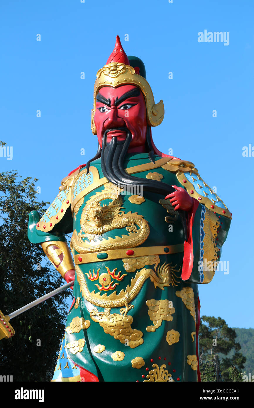 Chinese warrior statue great wall hi-res stock photography and images ...