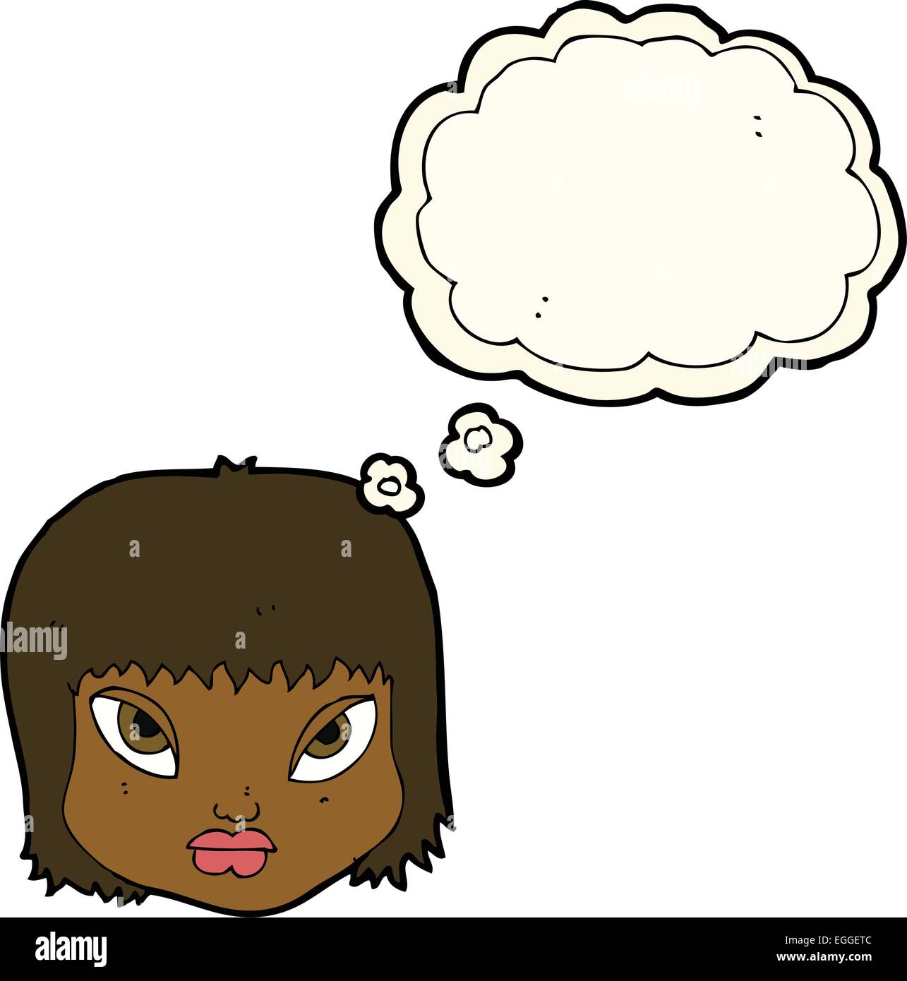 Annoyed face balloon Stock Vector Images - Alamy