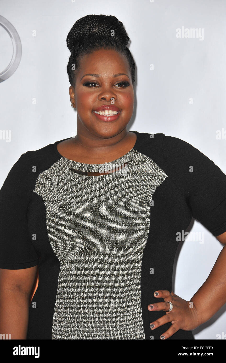 LOS ANGELES, CA - DECEMBER 8, 2013: "Glee" star Amber Riley at the 15th ...