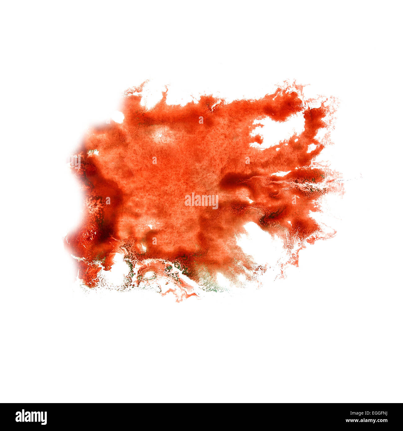 macro spot red blotch texture isolated on white texture Stock Photo - Alamy