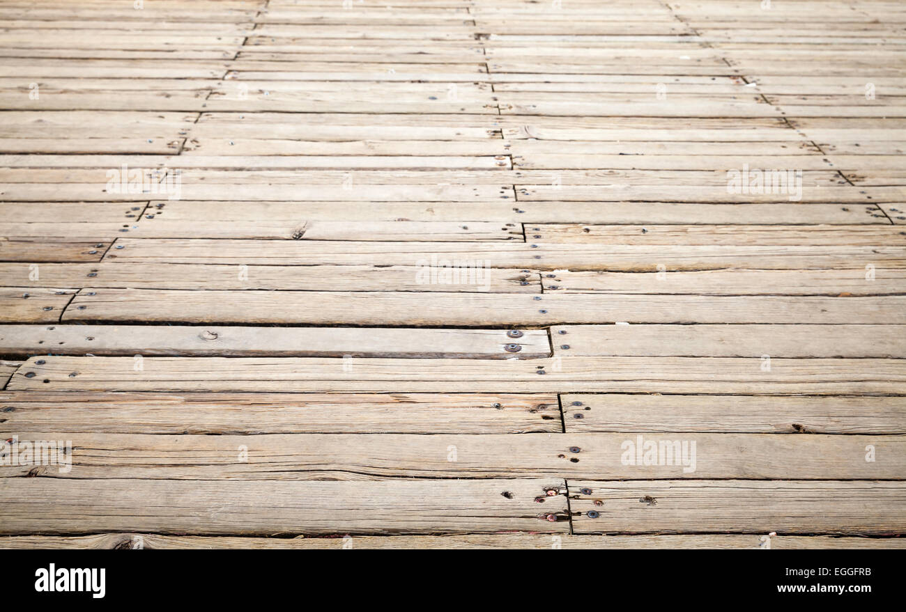 Wooden pier background photo texture with perspective effect Stock ...