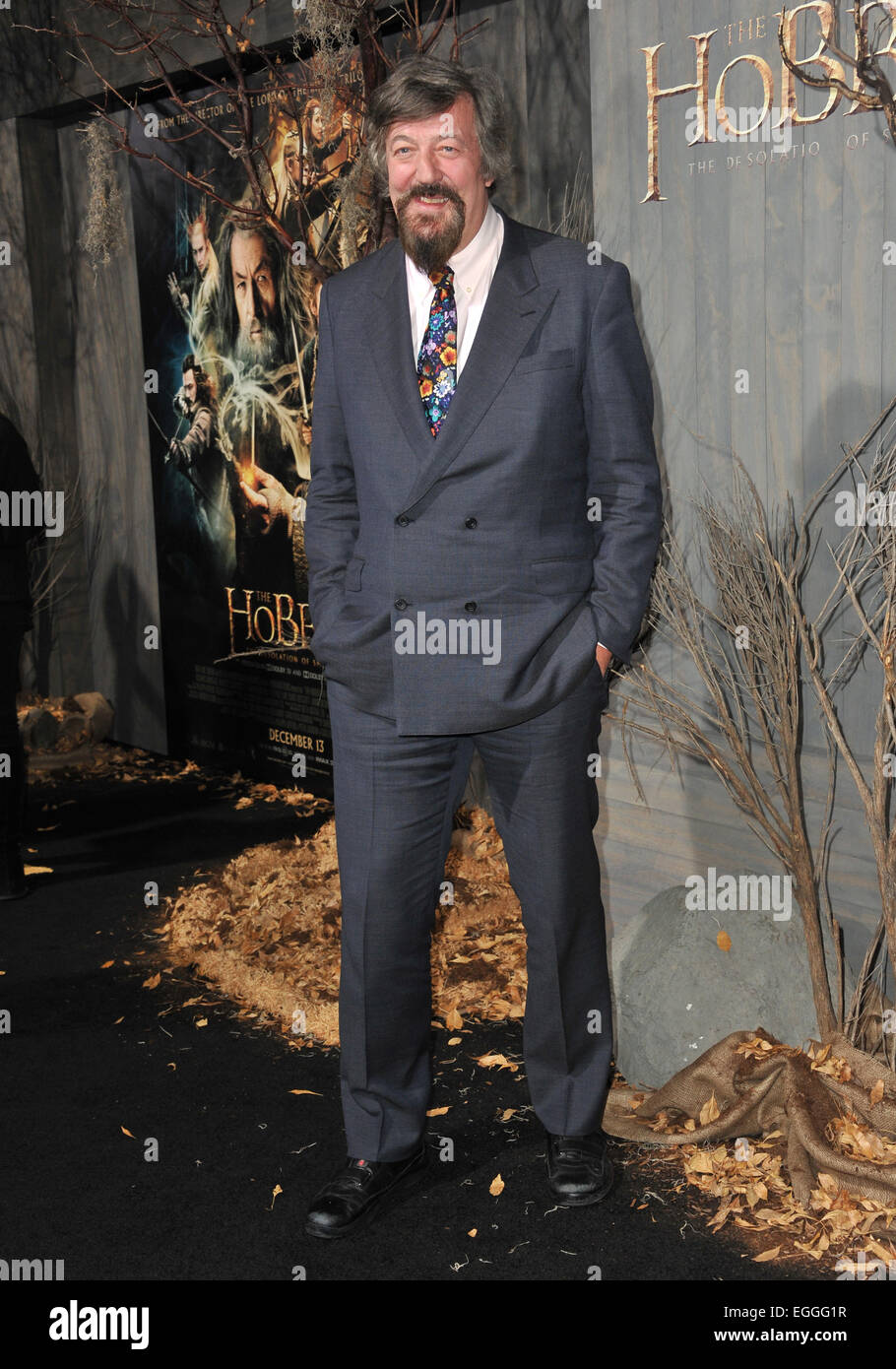 LOS ANGELES, CA - DECEMBER 2, 2013: Stephen Fry at the Los Angeles ...