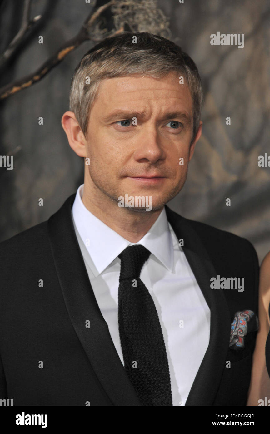 LOS ANGELES, CA - DECEMBER 2, 2013: Martin Freeman at the Los Angeles ...