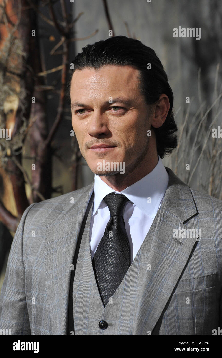 LOS ANGELES, CA - DECEMBER 2, 2013: Luke Evans at the Los Angeles ...