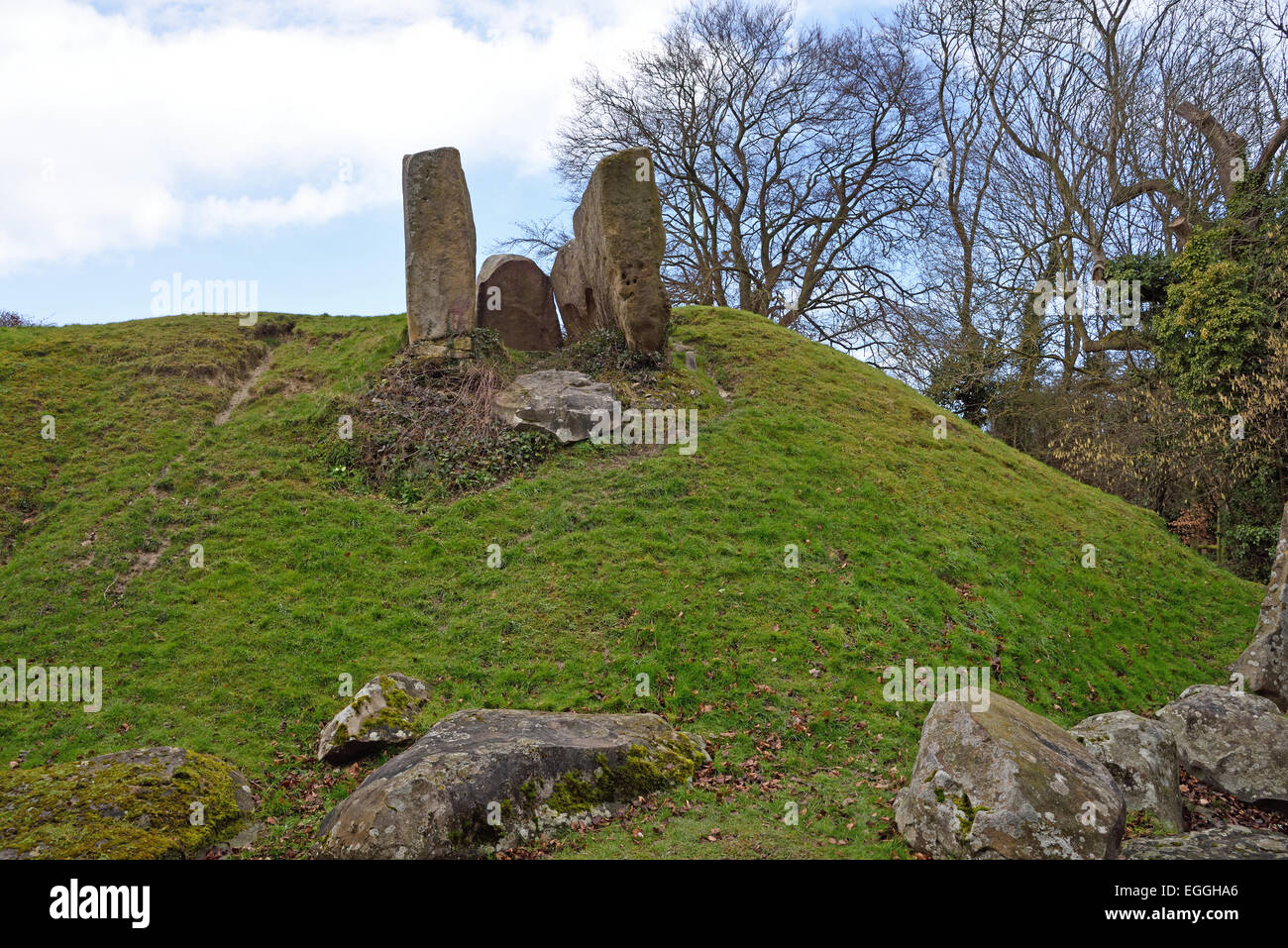 Coldrum Long Barrow, and Early Neolithic burial chamber situated near ...