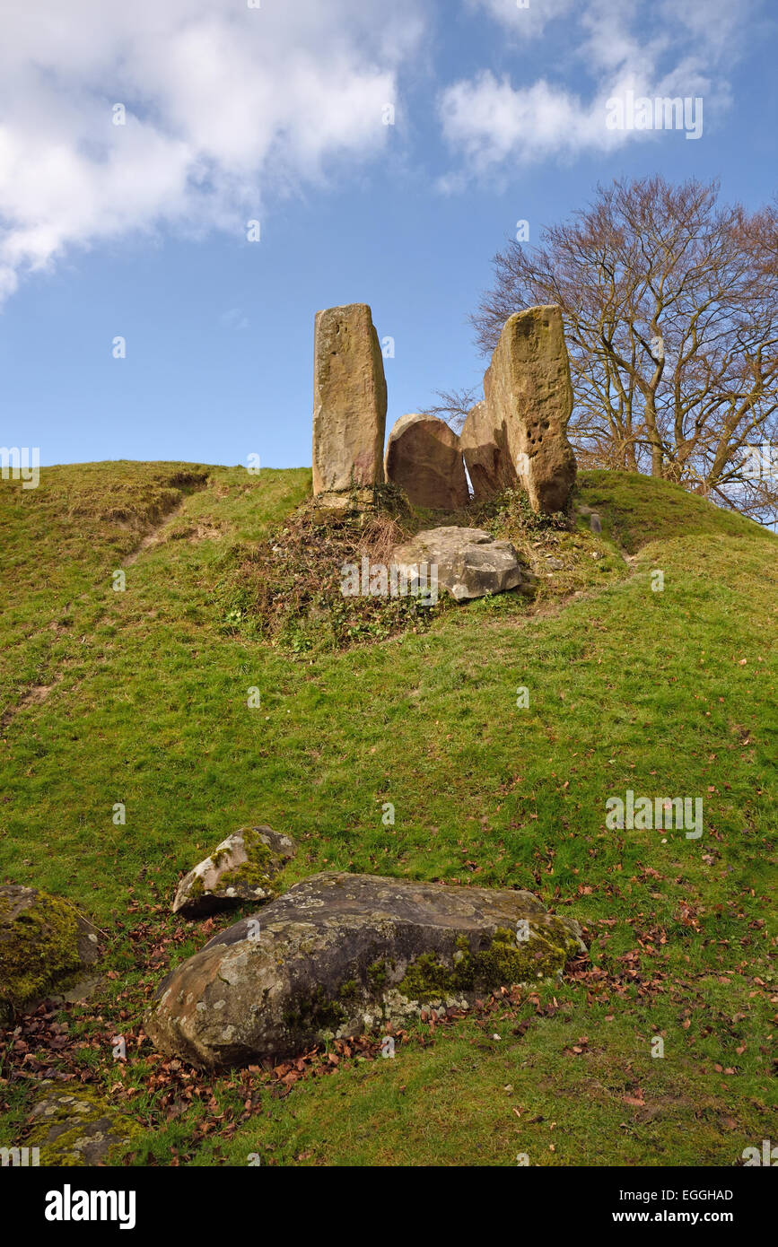 Coldrum Long Barrow, and Early Neolithic burial chamber situated near ...