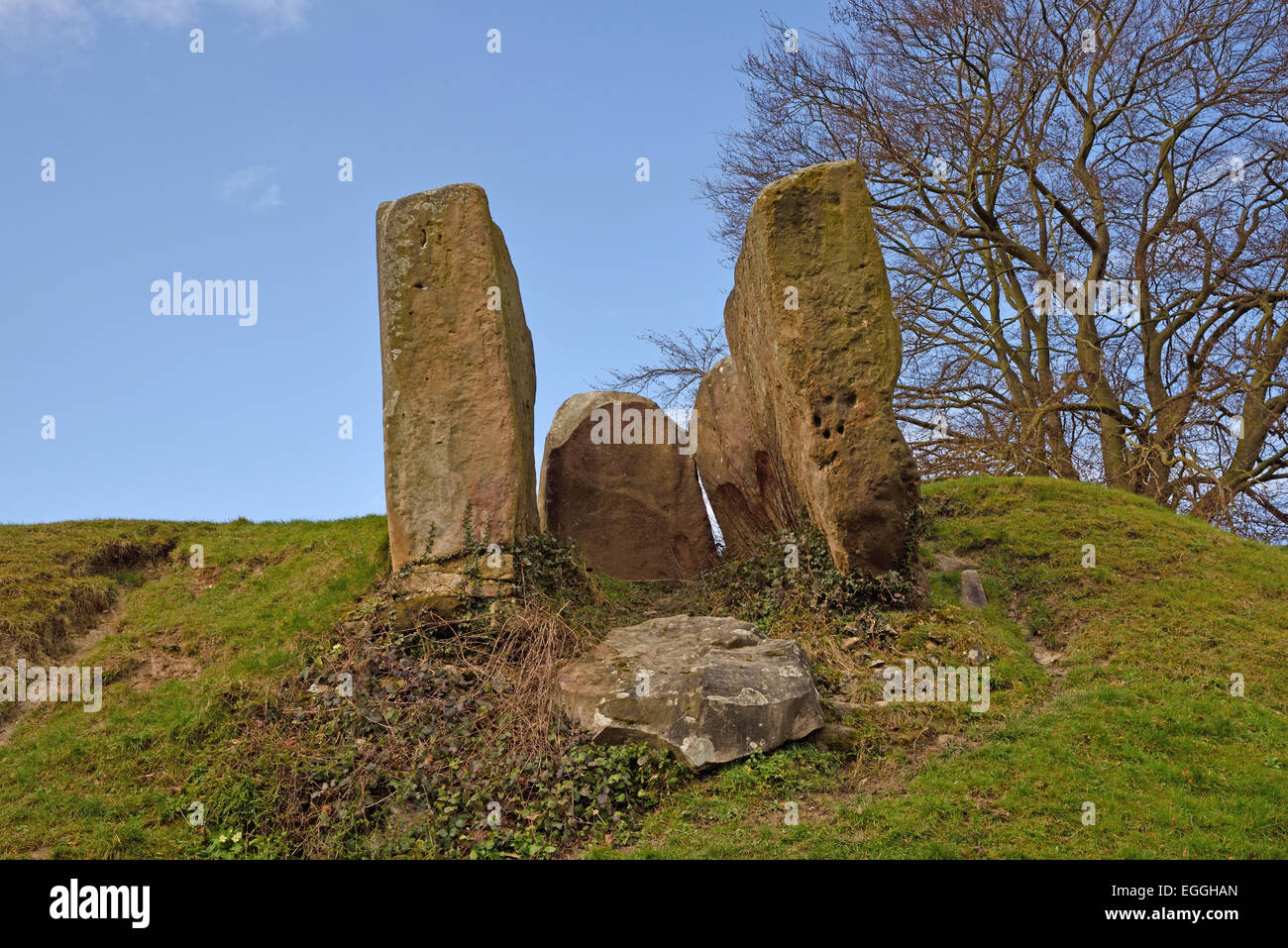 Coldrum Long Barrow, and Early Neolithic burial chamber situated near ...