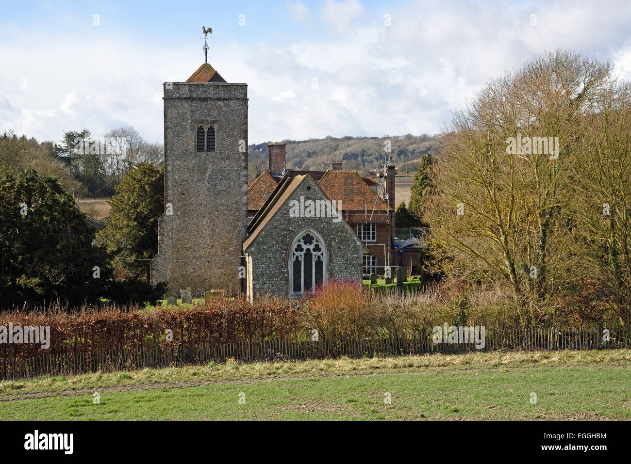 The Church of St Peter and St Paul at Trottiscliffe, Kent Stock Photo ...