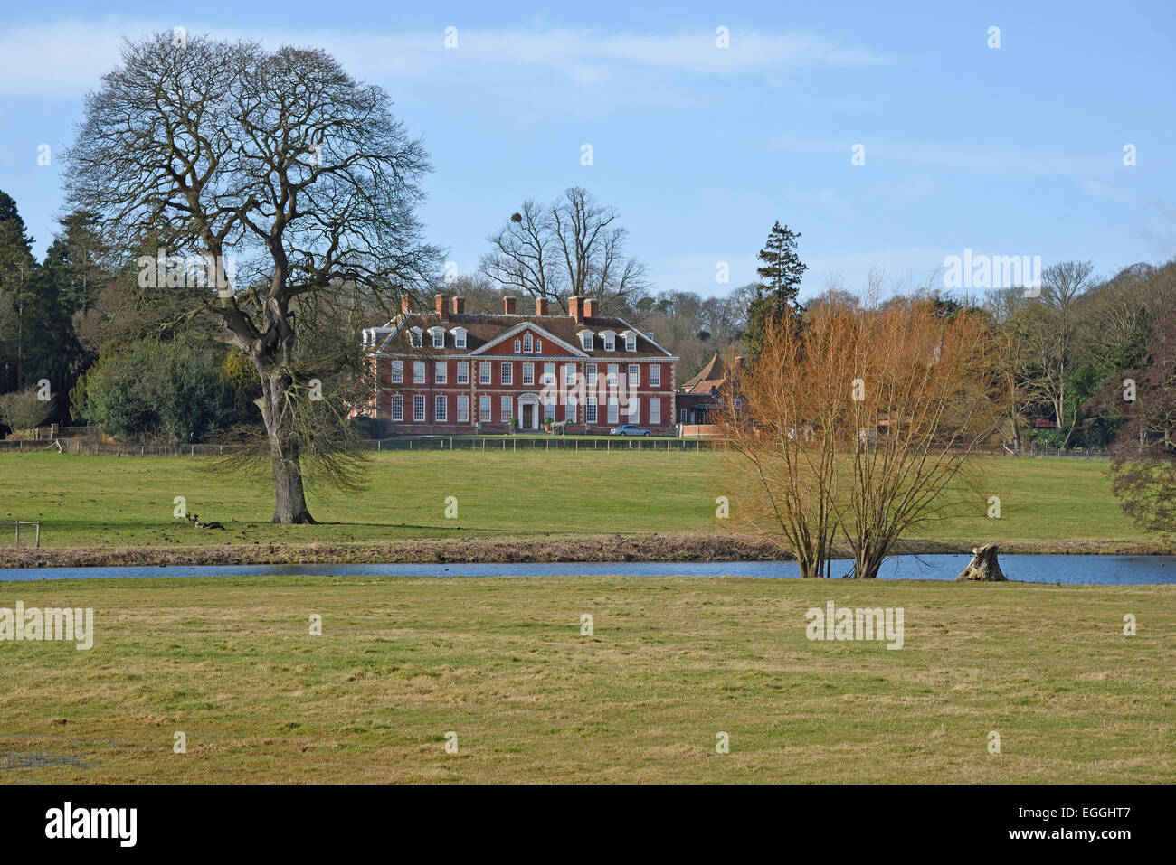 Bourne Park House, a Grade 1 listed Queen Anne style house near ...