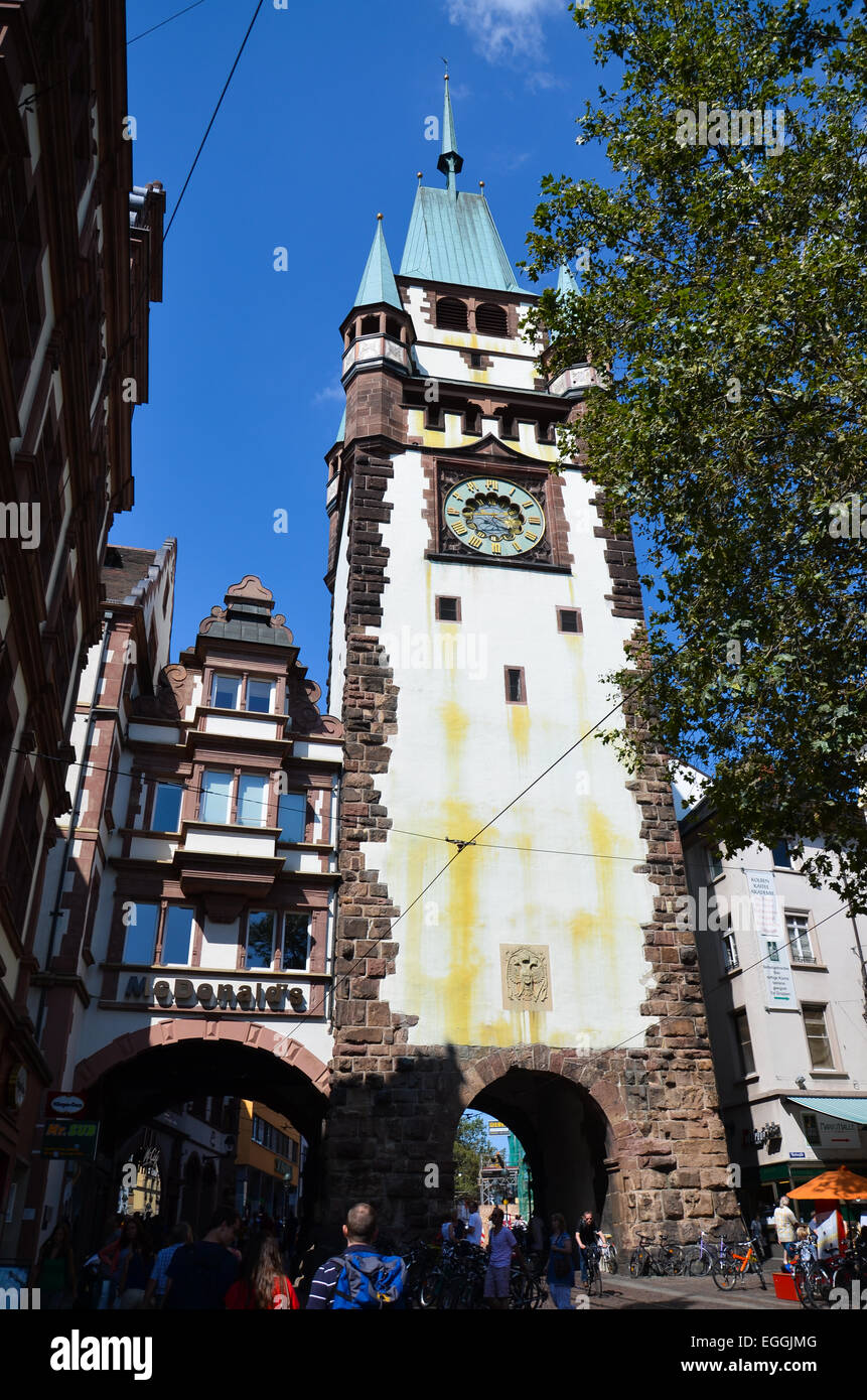 View of the tower and gateway to the city Stock Photo - Alamy