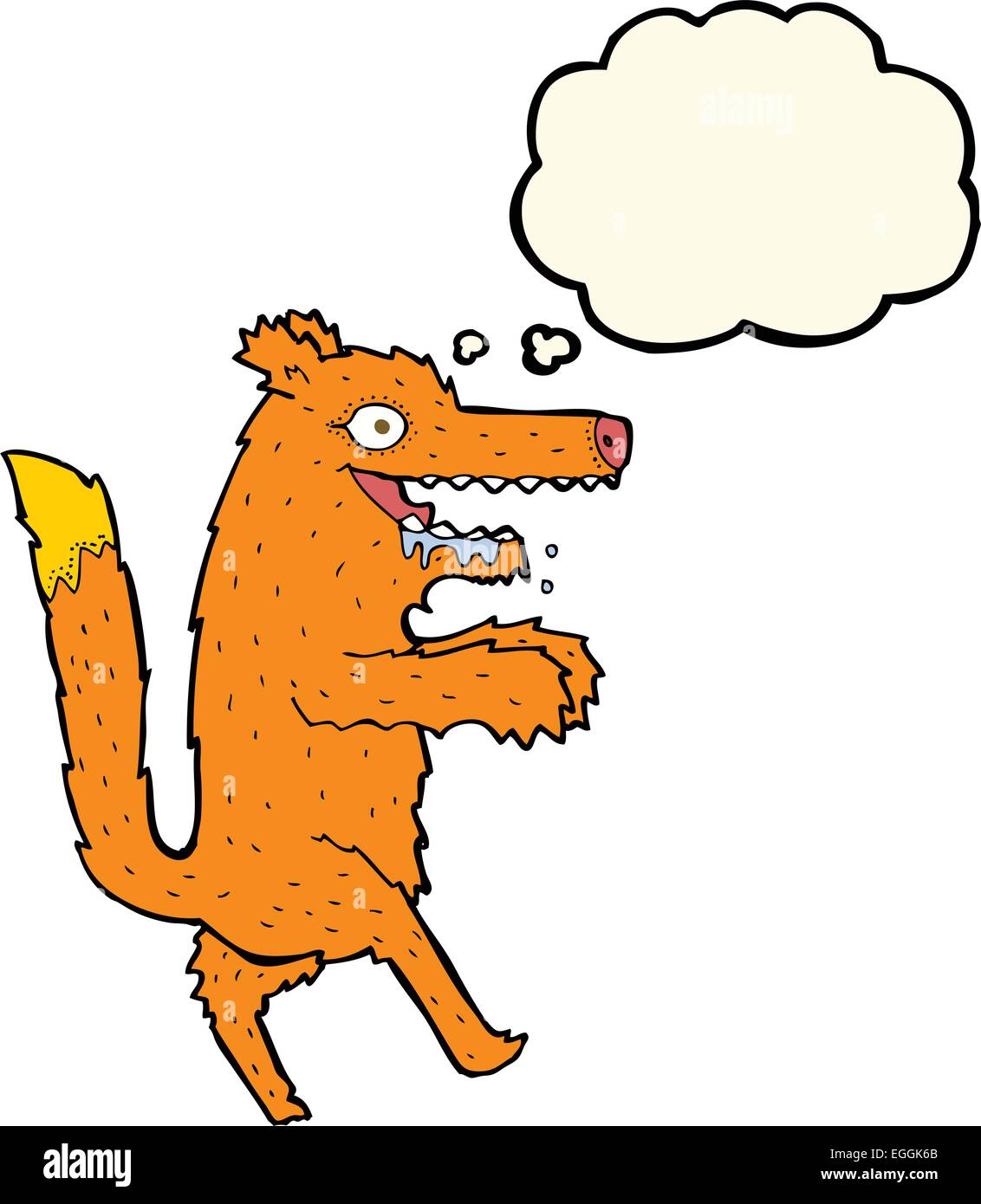 Cartoon hungry fox hi-res stock photography and images - Alamy