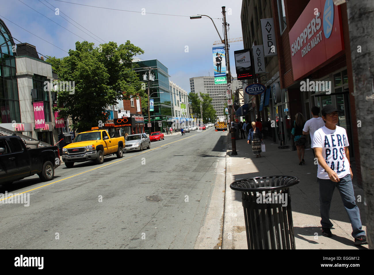 Halifax nova scotia street hi-res stock photography and images - Alamy