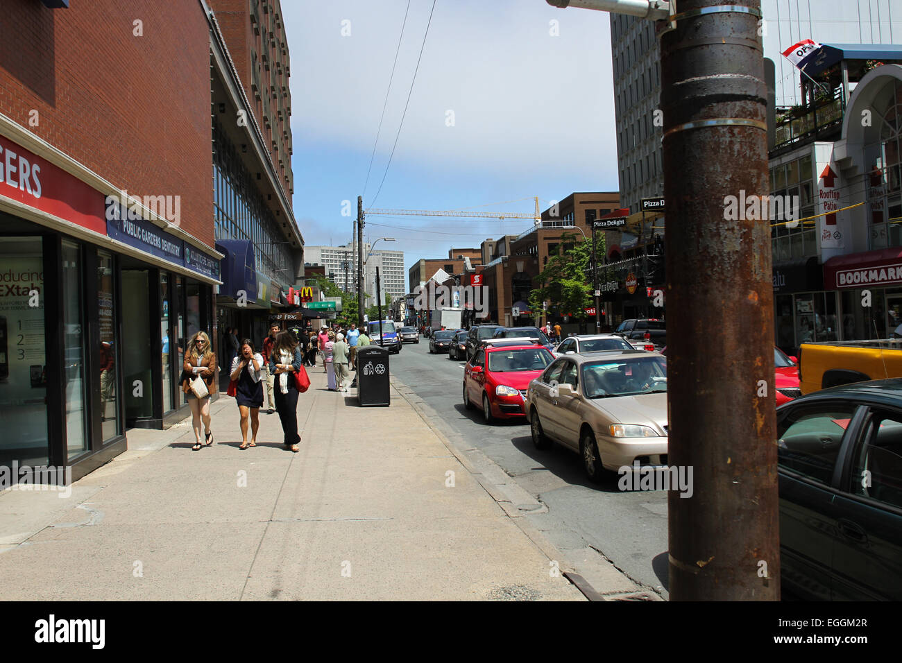 Spring Garden Road in Halifax, N.S Stock Photo - Alamy