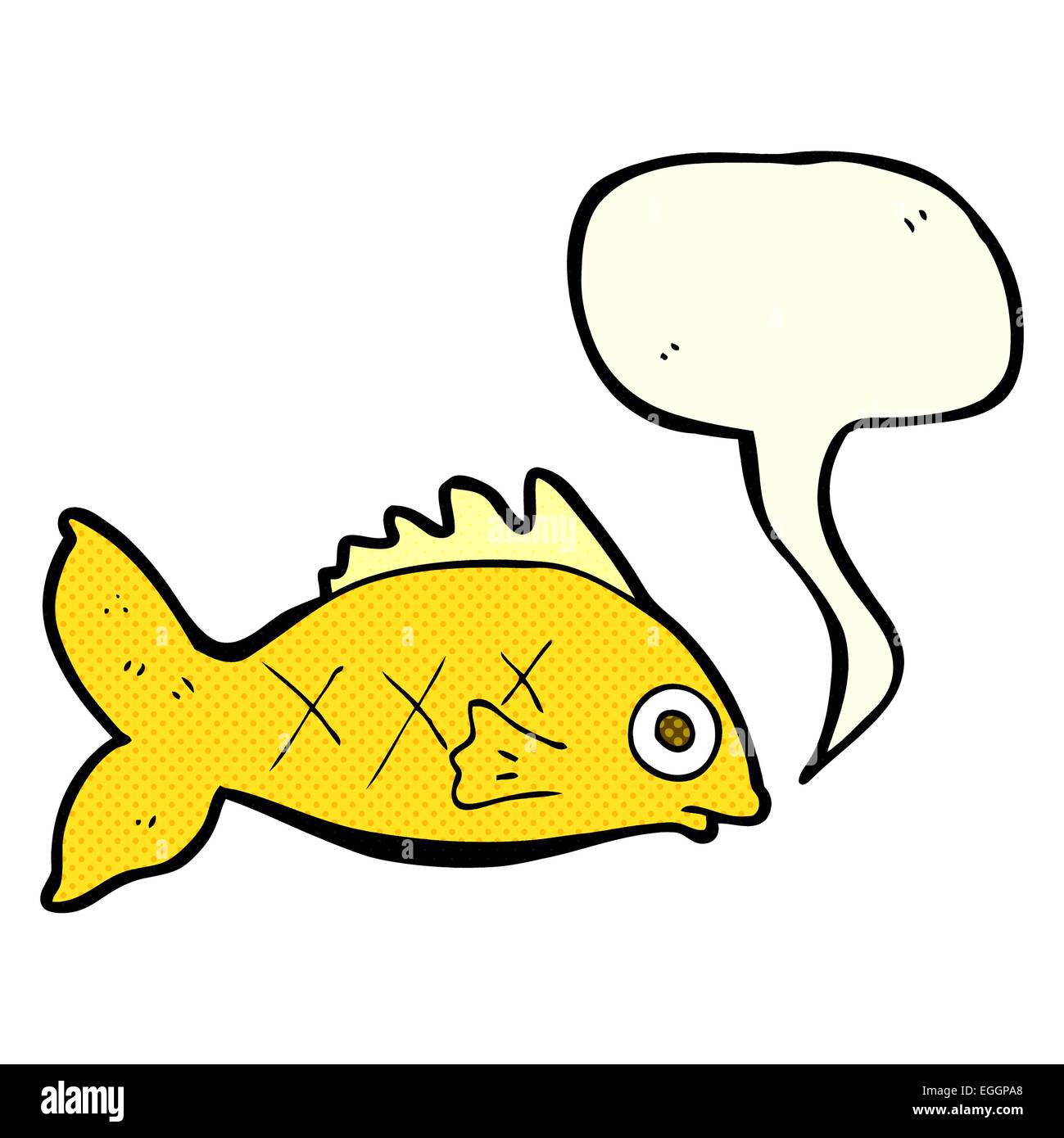 cartoon fish with speech bubble Stock Vector Image & Art - Alamy