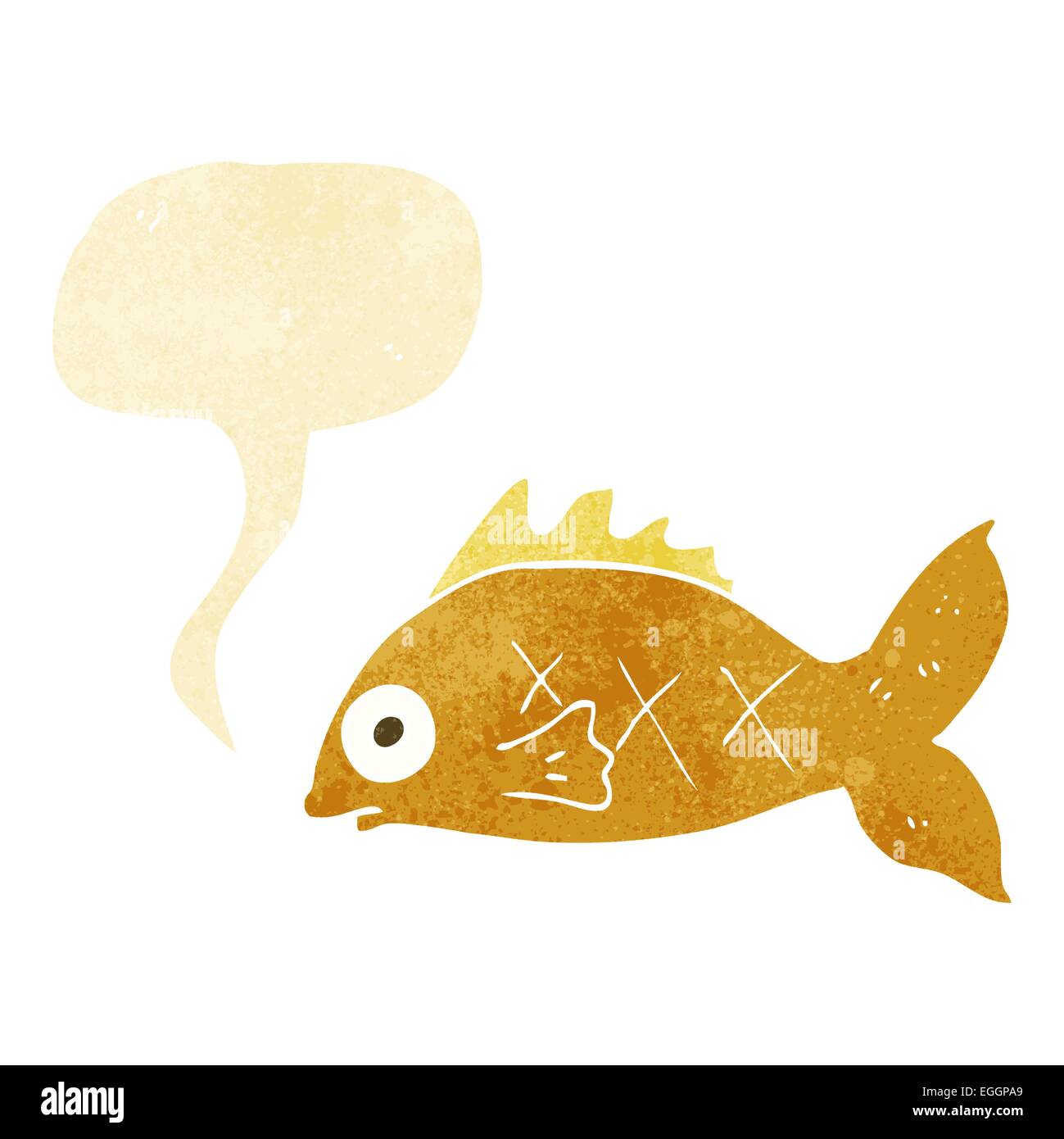 cartoon fish with speech bubble Stock Vector Image & Art - Alamy