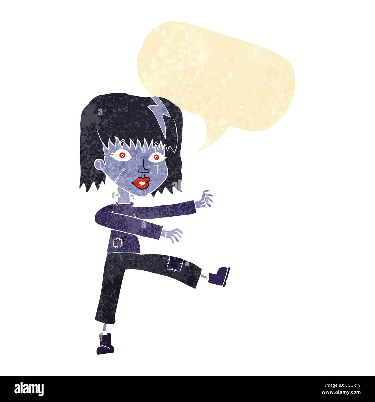 Cartoon undead girl hi-res stock photography and images - Alamy