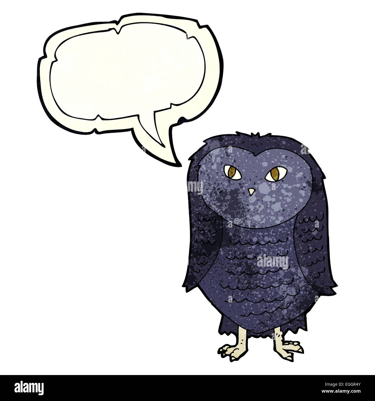 Speech owl Cut Out Stock Images & Pictures - Alamy