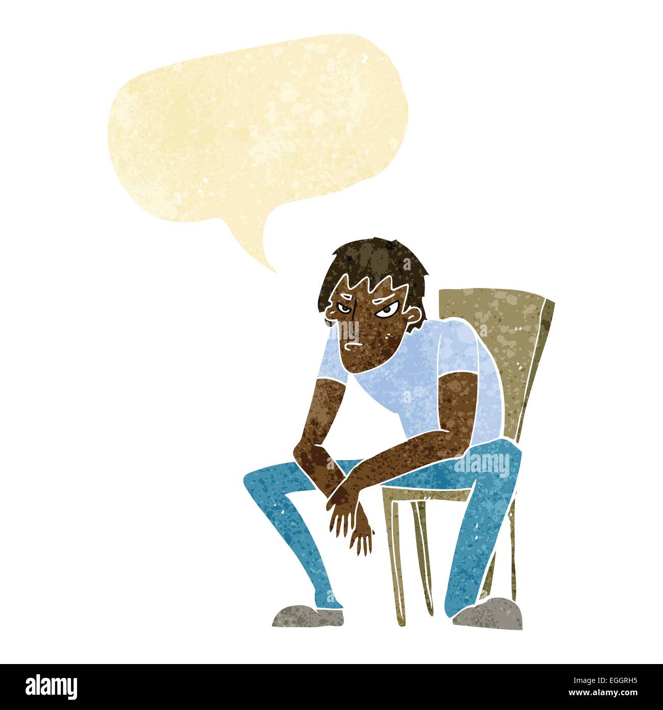 Cartoon dejected man hi-res stock photography and images - Alamy